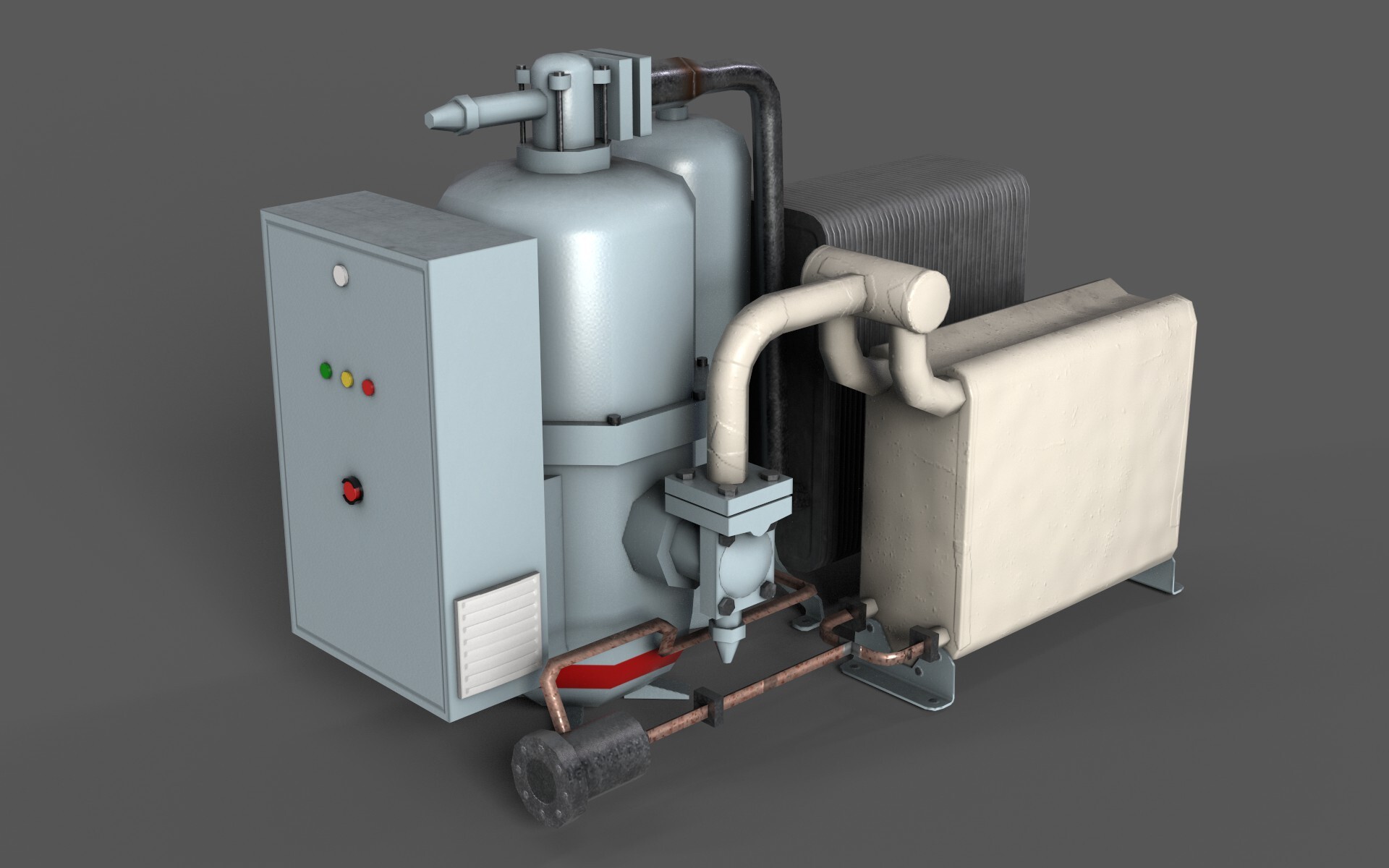 ArtStation - Chiller Unit - Prop