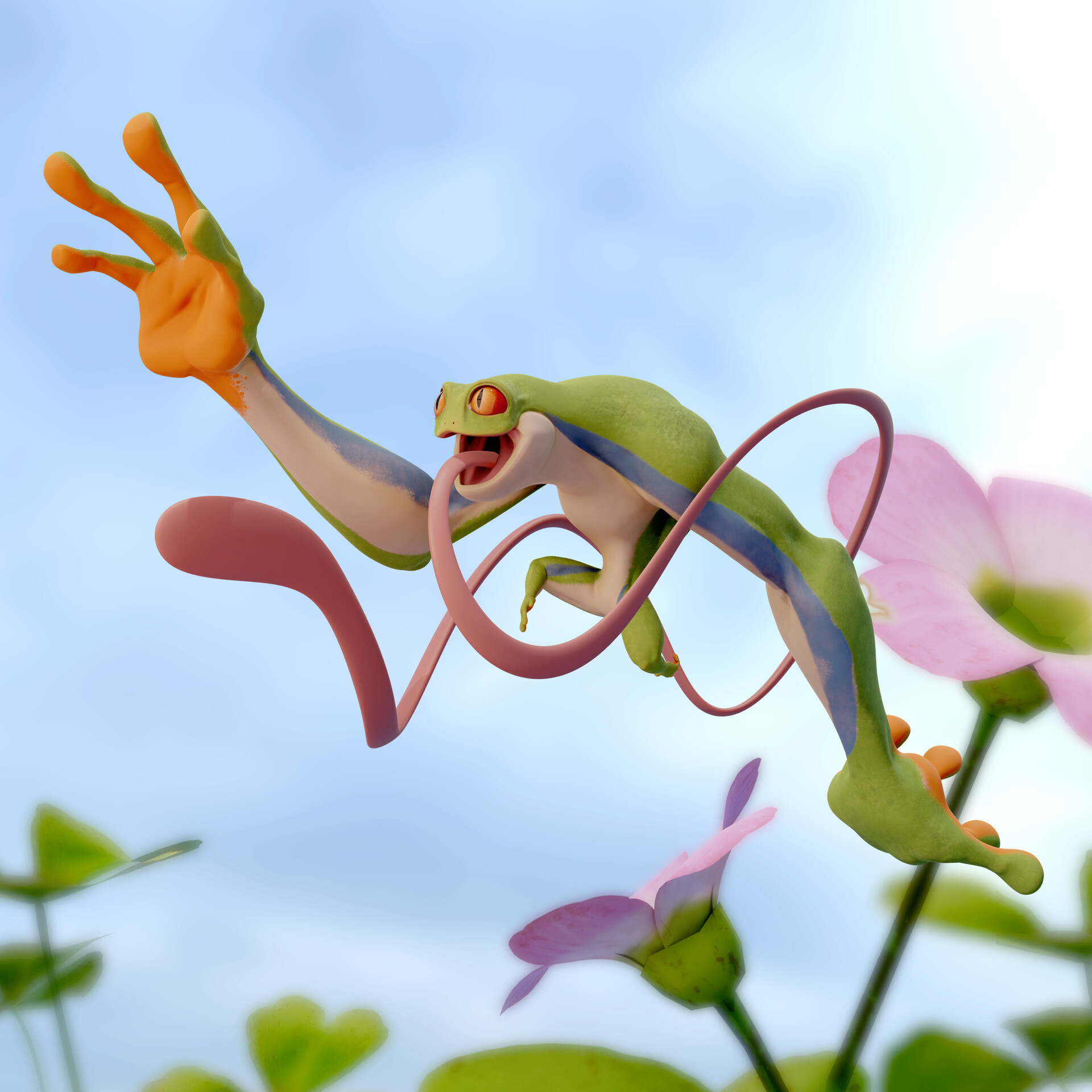 ArtStation - GERO the frog