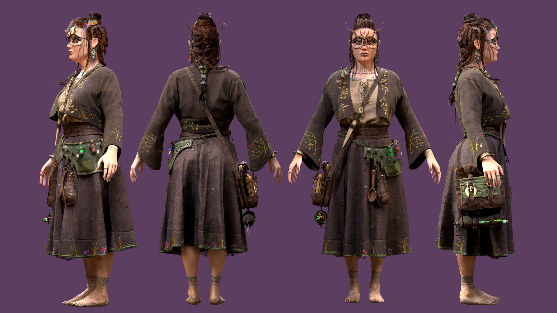 Daniil Morozov - Druid game ready character