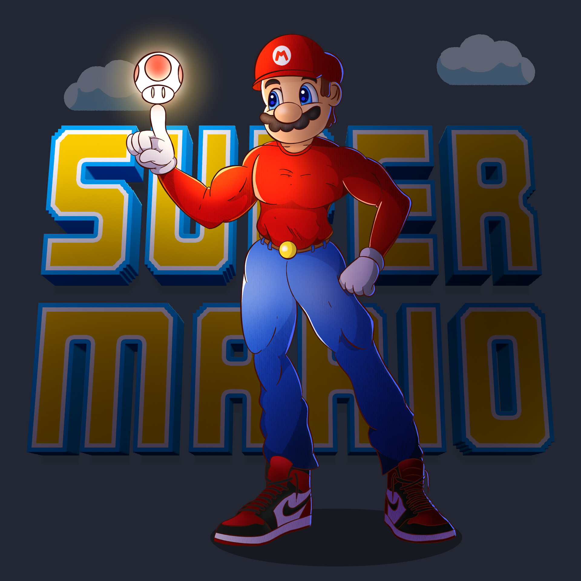 ArtStation - Super Super mario