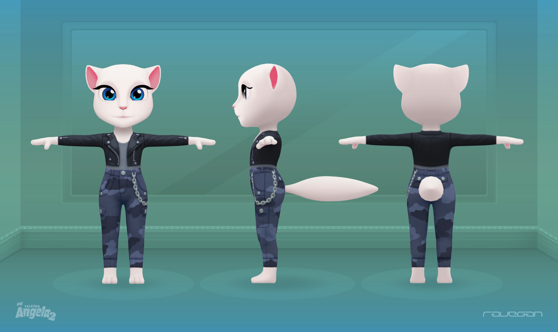 Ravegan Games - My Talking Angela 2