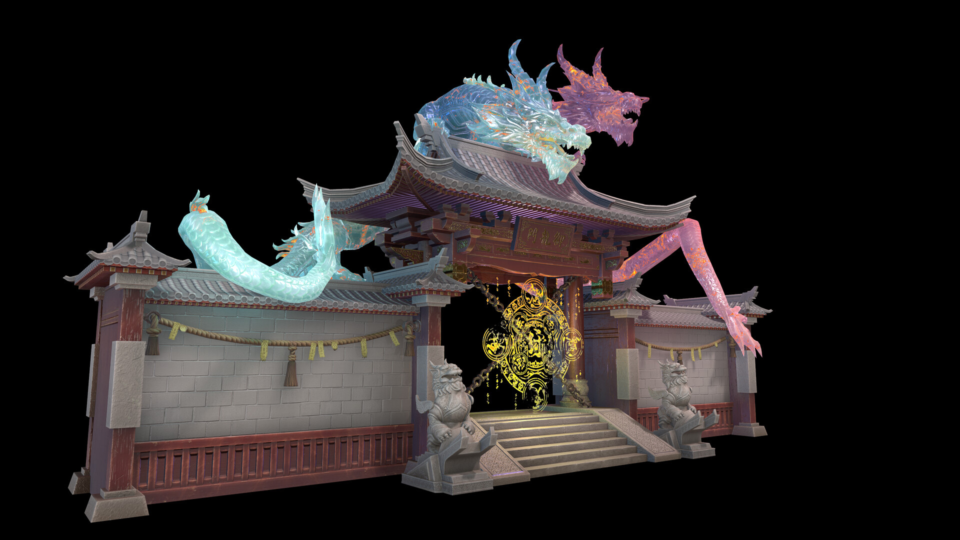 ArtStation - The Gate of Ancient China