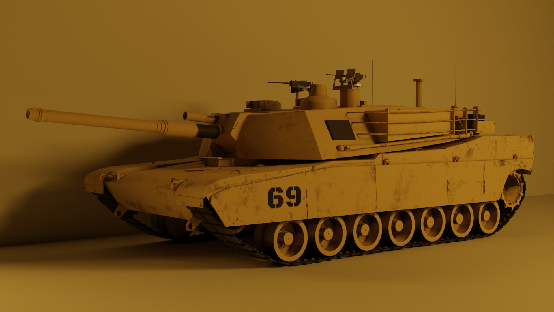 ArtStation - M1A2 Abrams