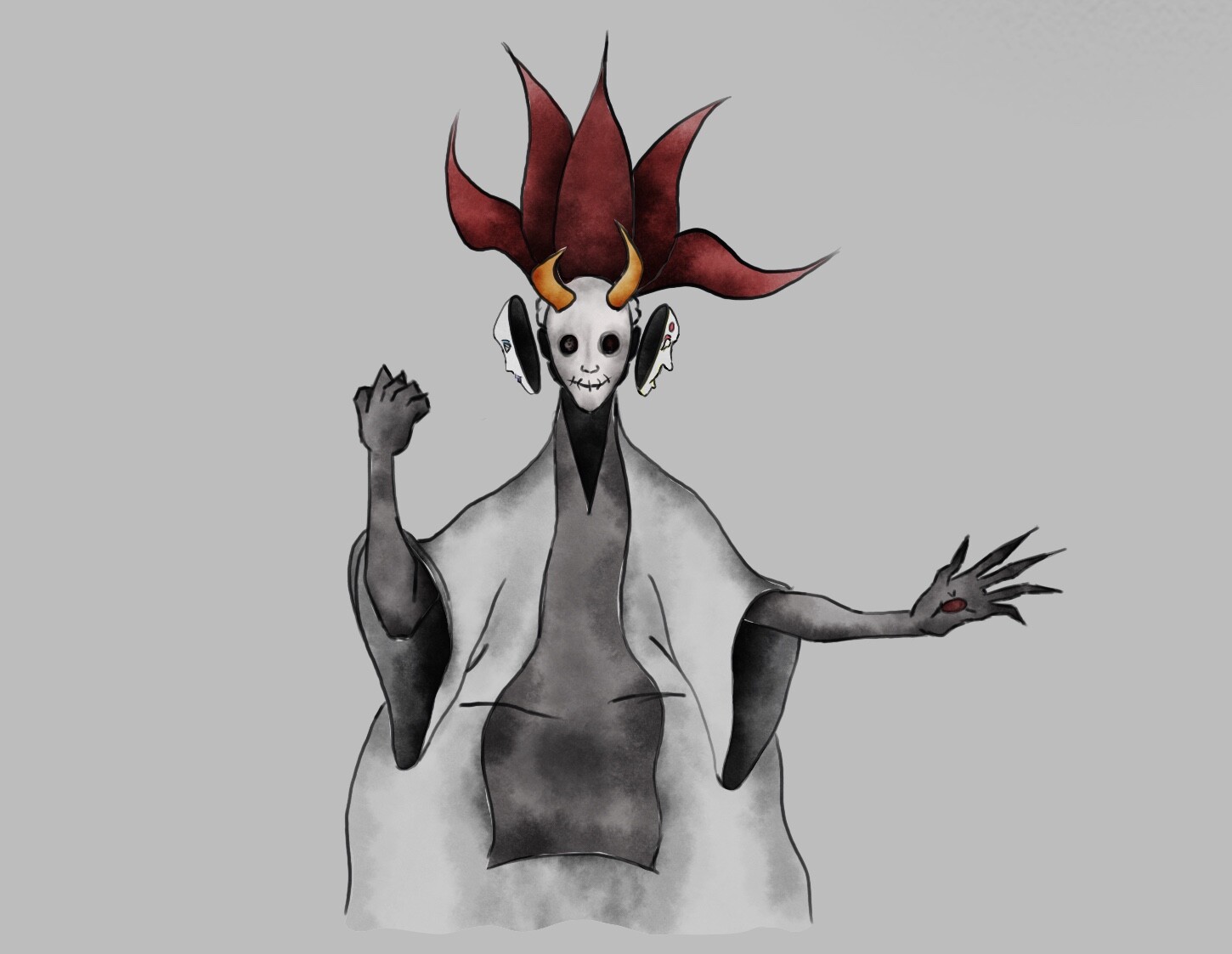 ArtStation - Masked monk