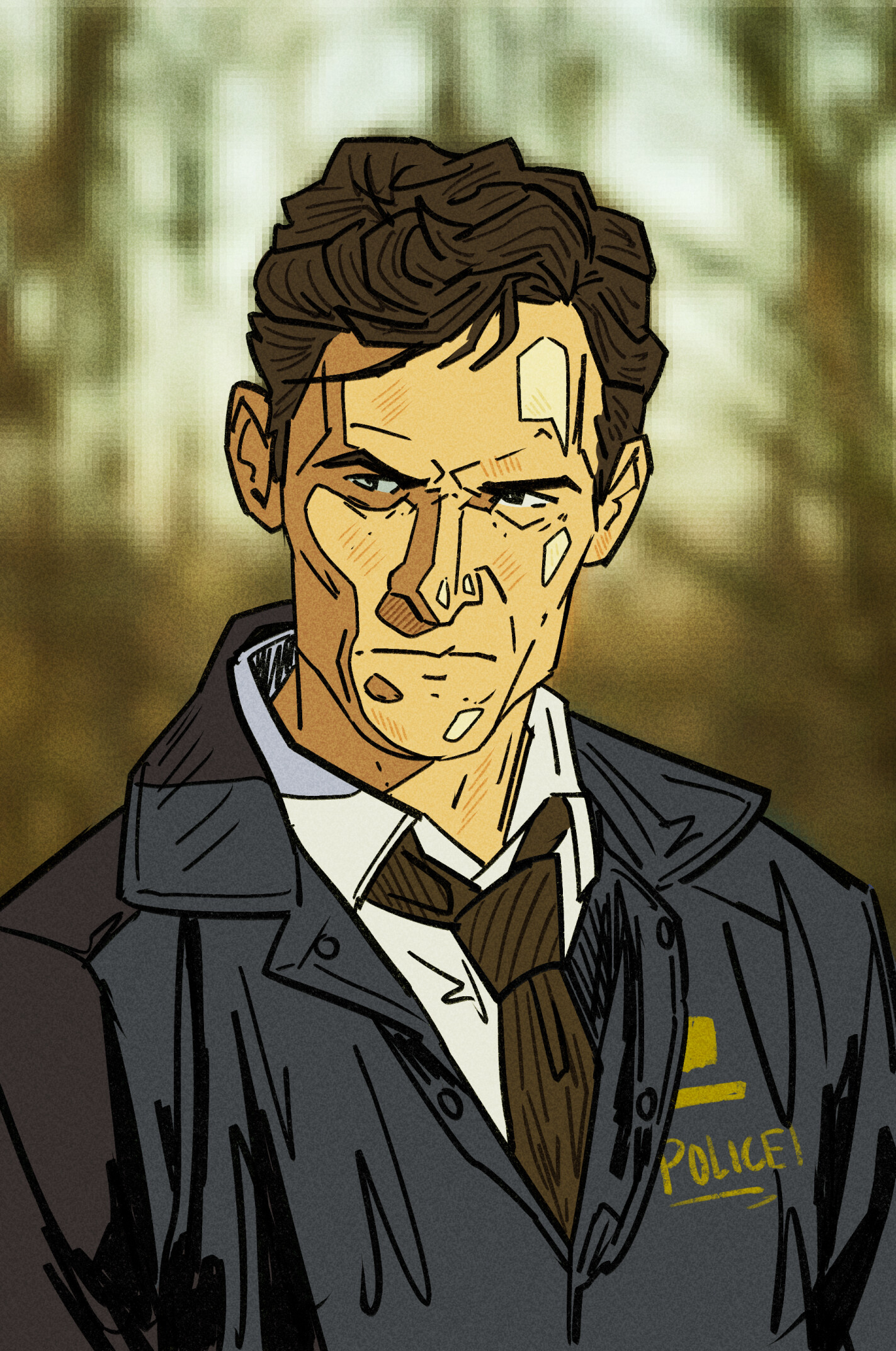 ArtStation - Rust Cohle Study