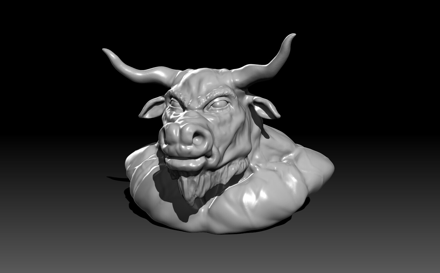ArtStation - Minotaur Bust