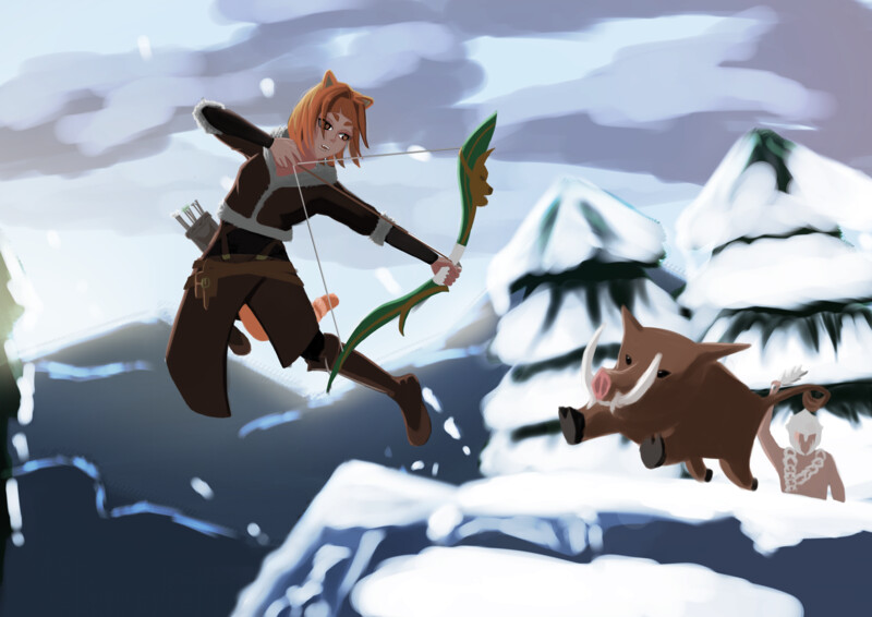 ArtStation - Athnaufal Ghozy Marantika