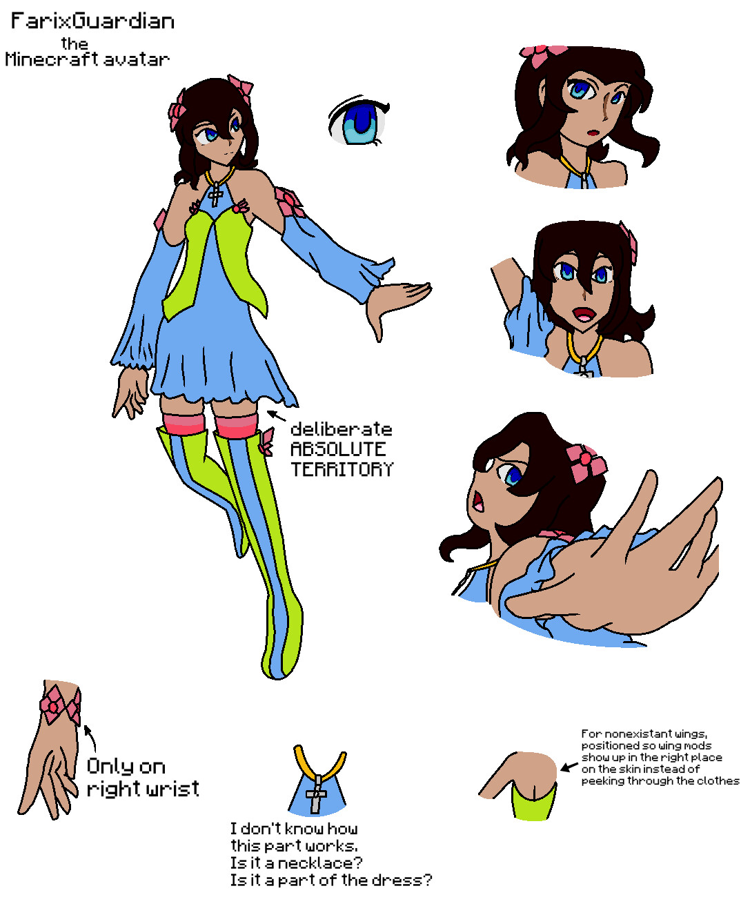 ArtStation - FarixGuardian reference sheet