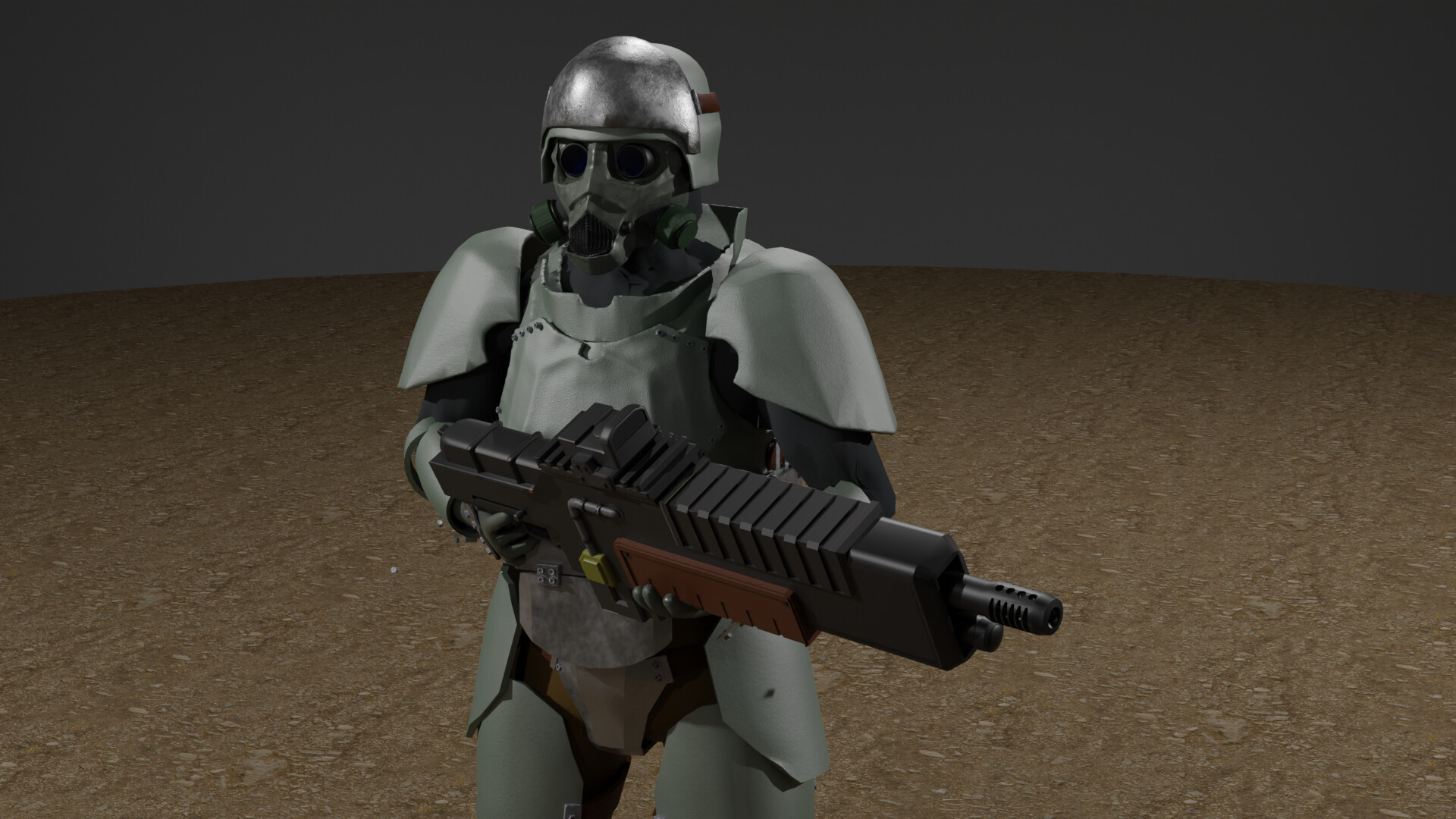 ArtStation - Imperial guard soldier