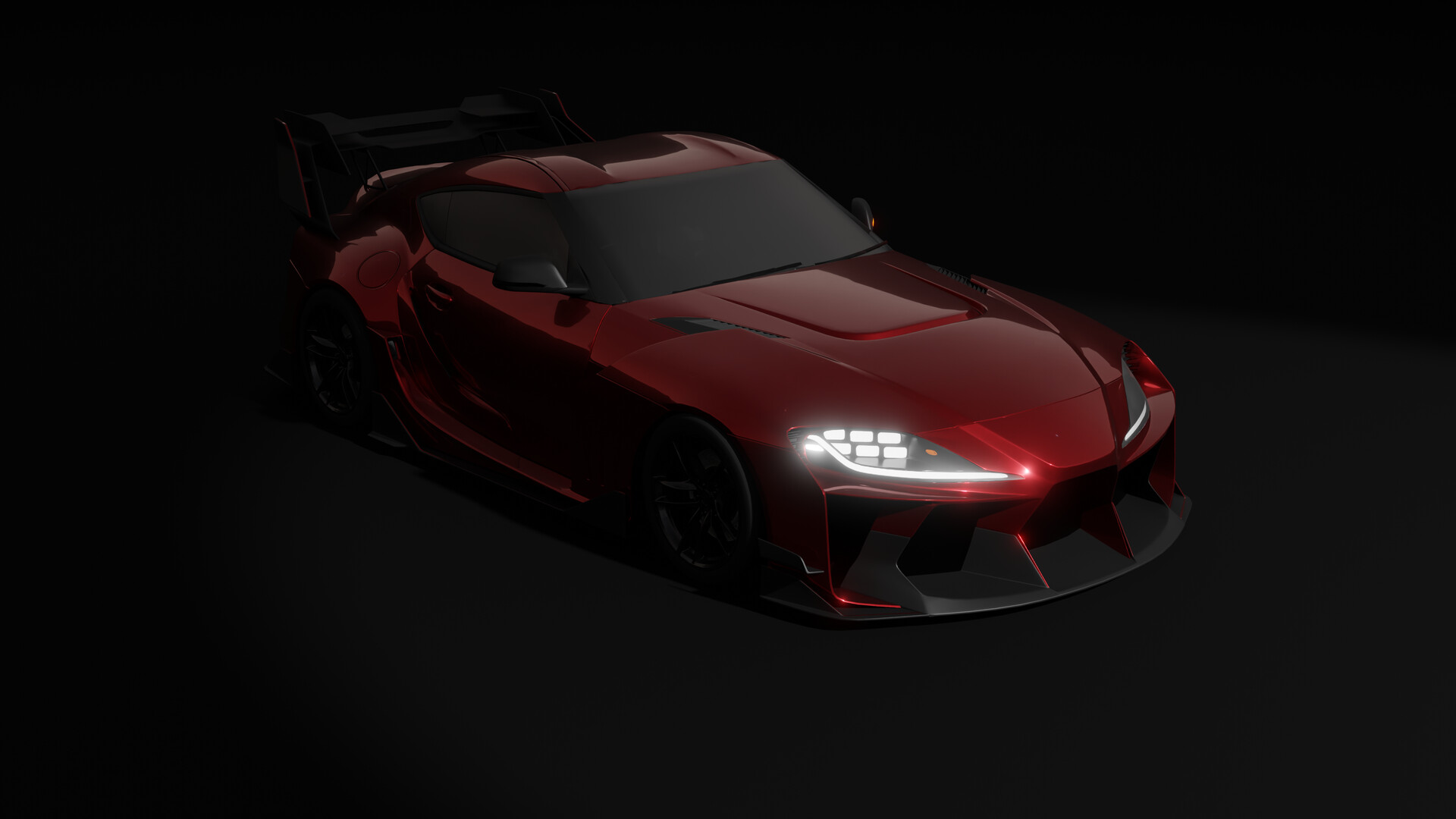 ArtStation - Toyota Supra A90MK5 Hycade
