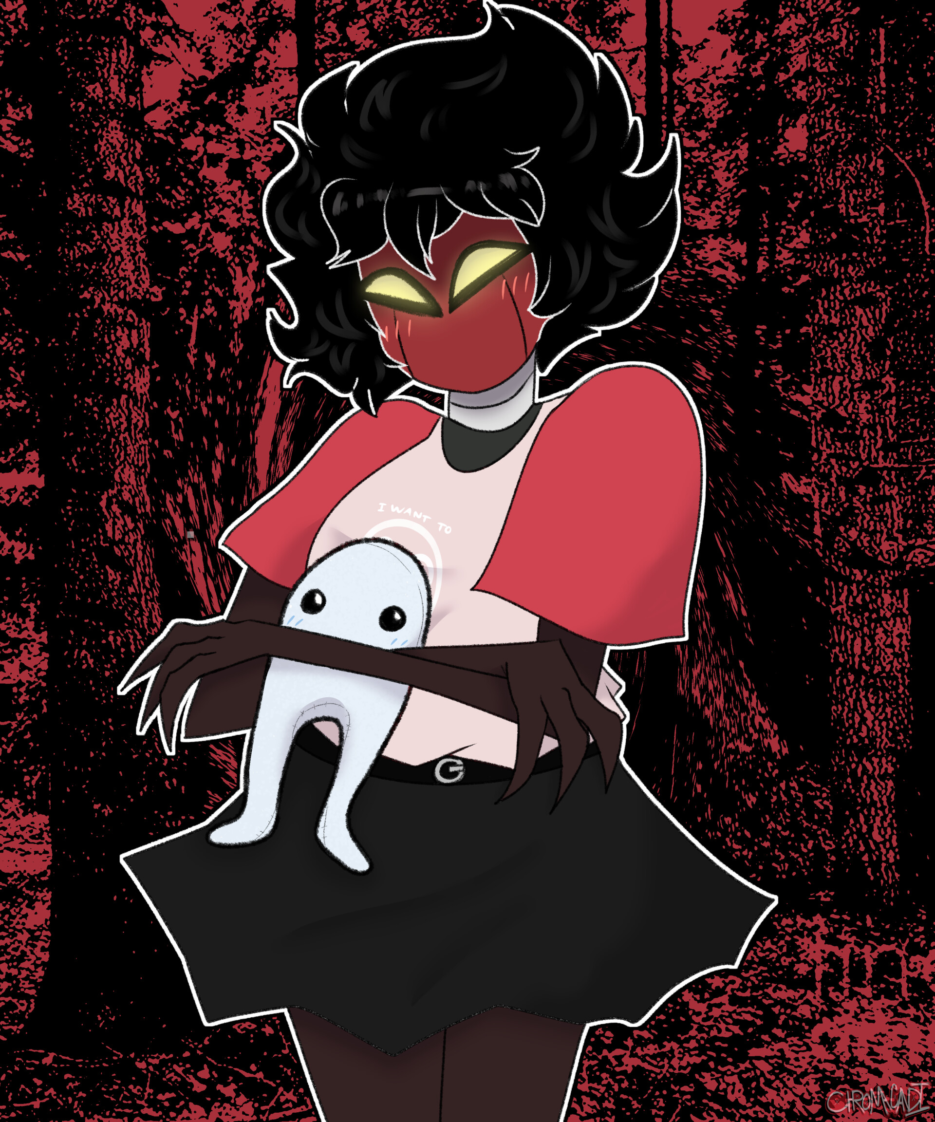 ArtStation - Flatwoods Monster Girl [COMMISSION]