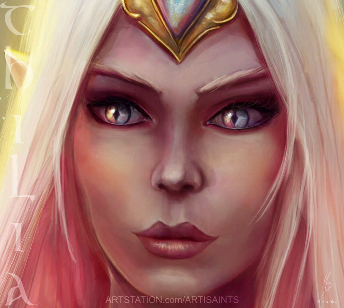 Marie Blaschko - [commission] Elf Magician