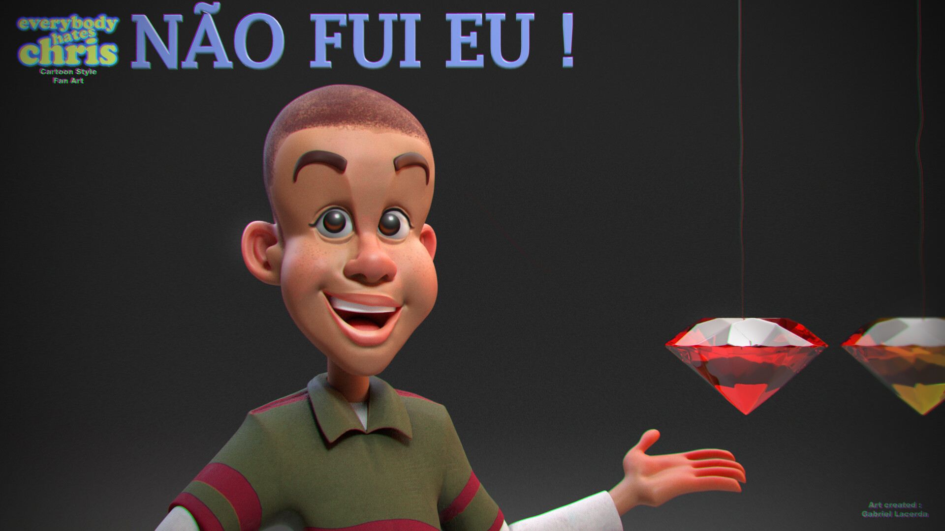 ArtStation - Dru and Tonya ''everybody hates chris''