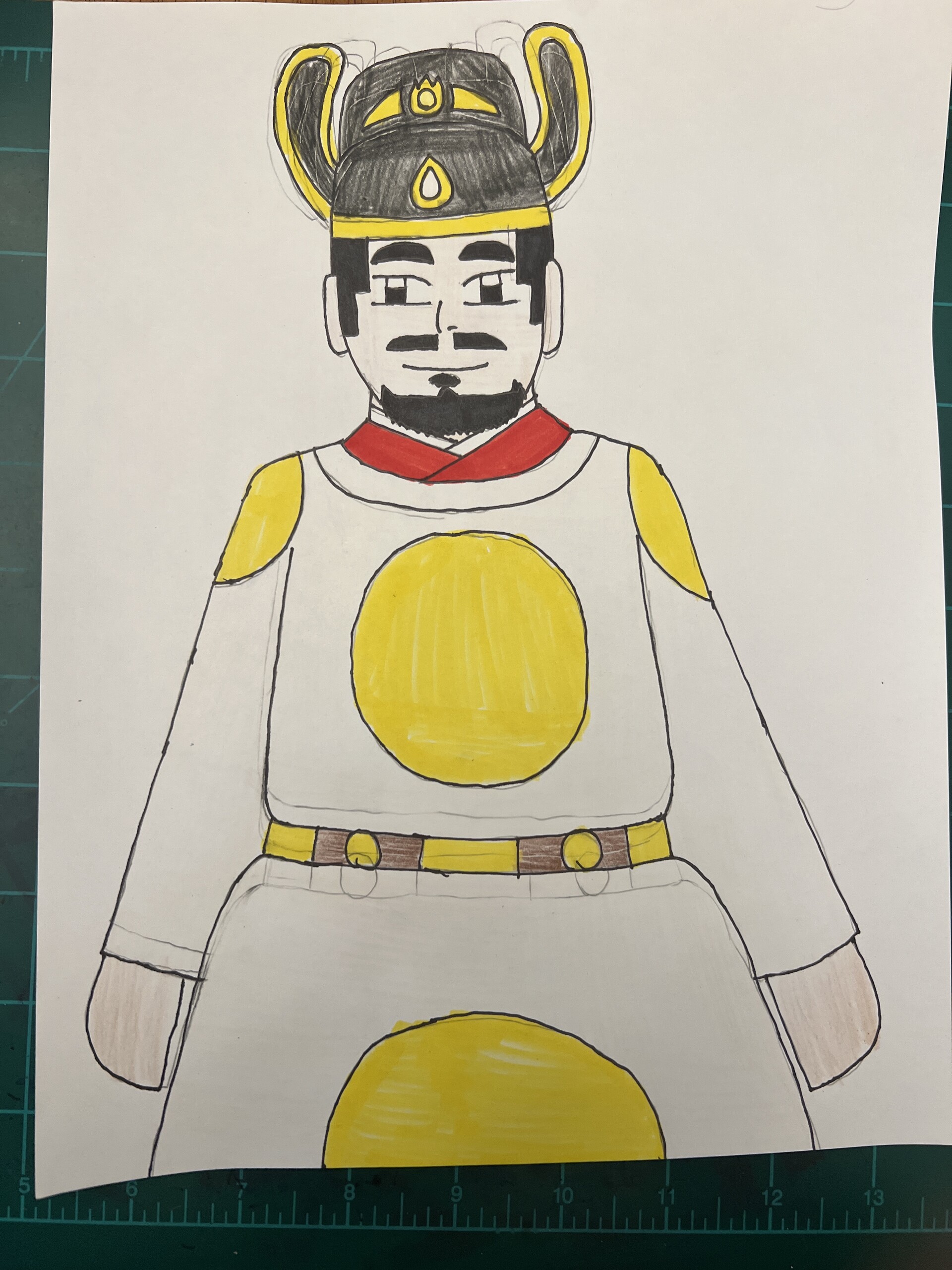 ArtStation - Vietnamese Emperor from the Ly Tran dynasty