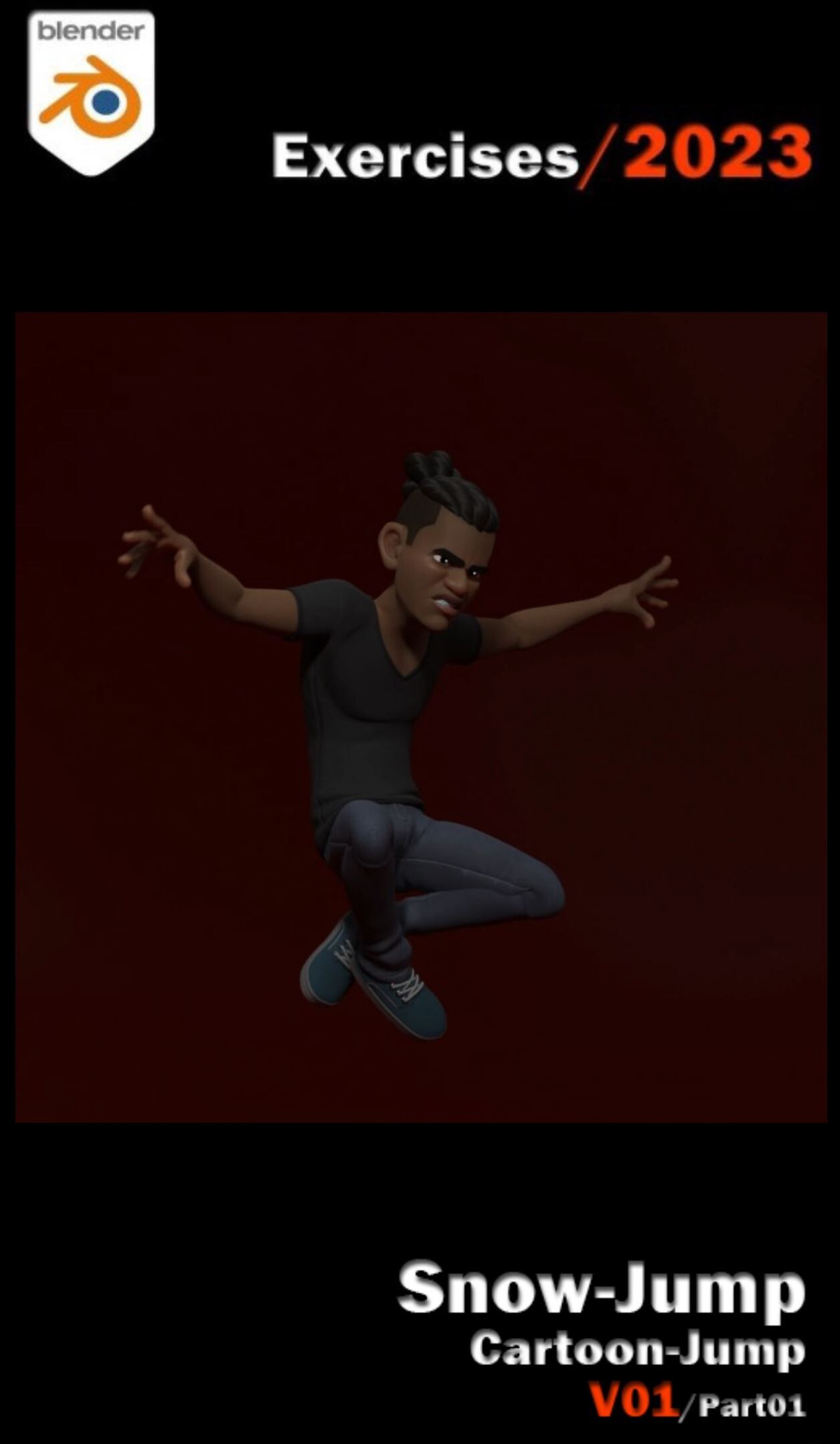 Yassin - Matrix-BulletTime-Snow-Blender-3d Animation Exercises