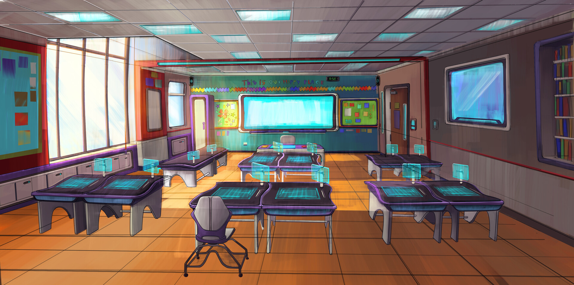 ArtStation - Classroom