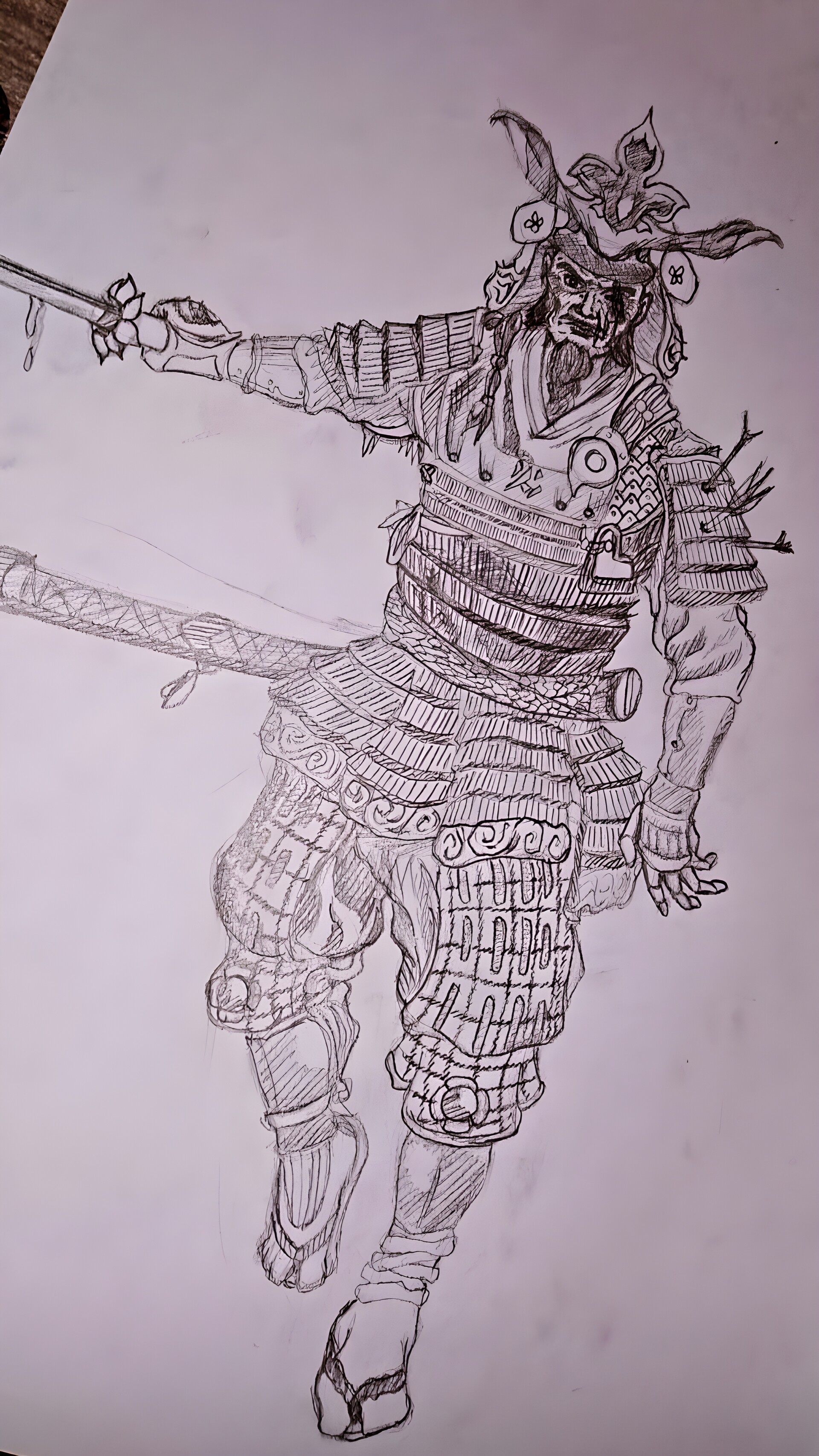 ArtStation - SEKIRO SHADOWS DIE TWICE | Ishine Ashina