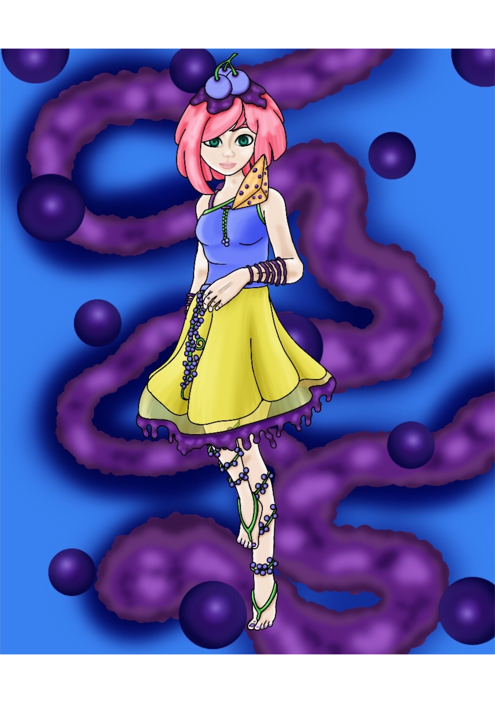 ArtStation - Bilbee the Blueberry Saucie