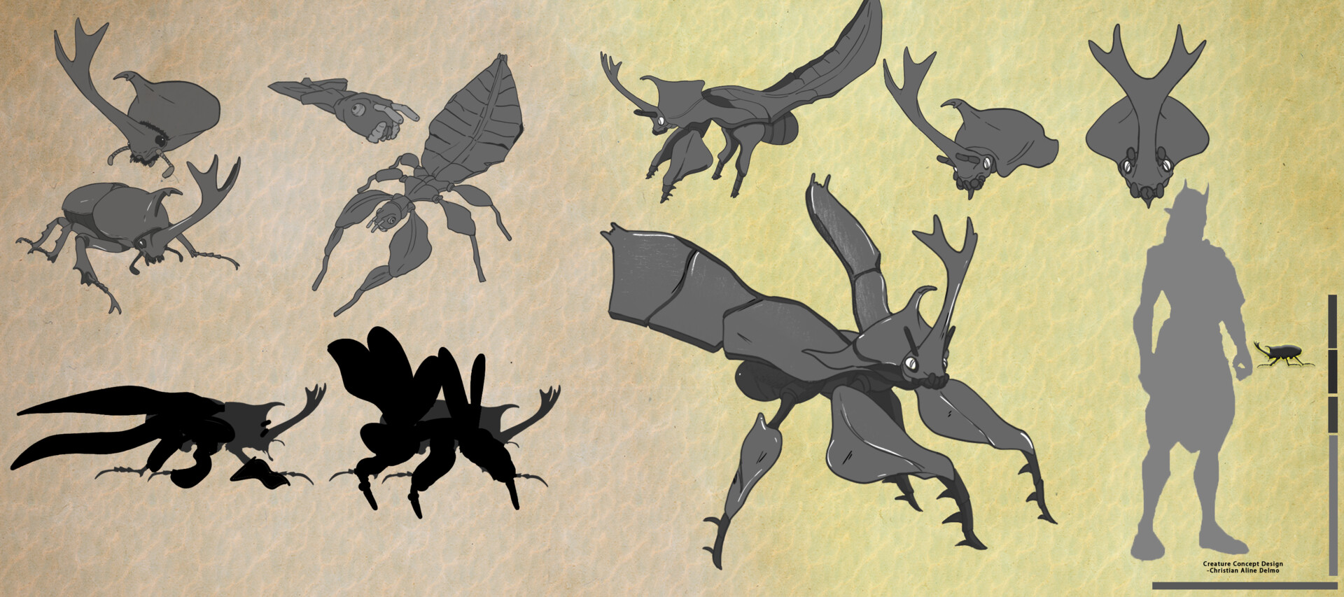 ArtStation - 2d creature concept art