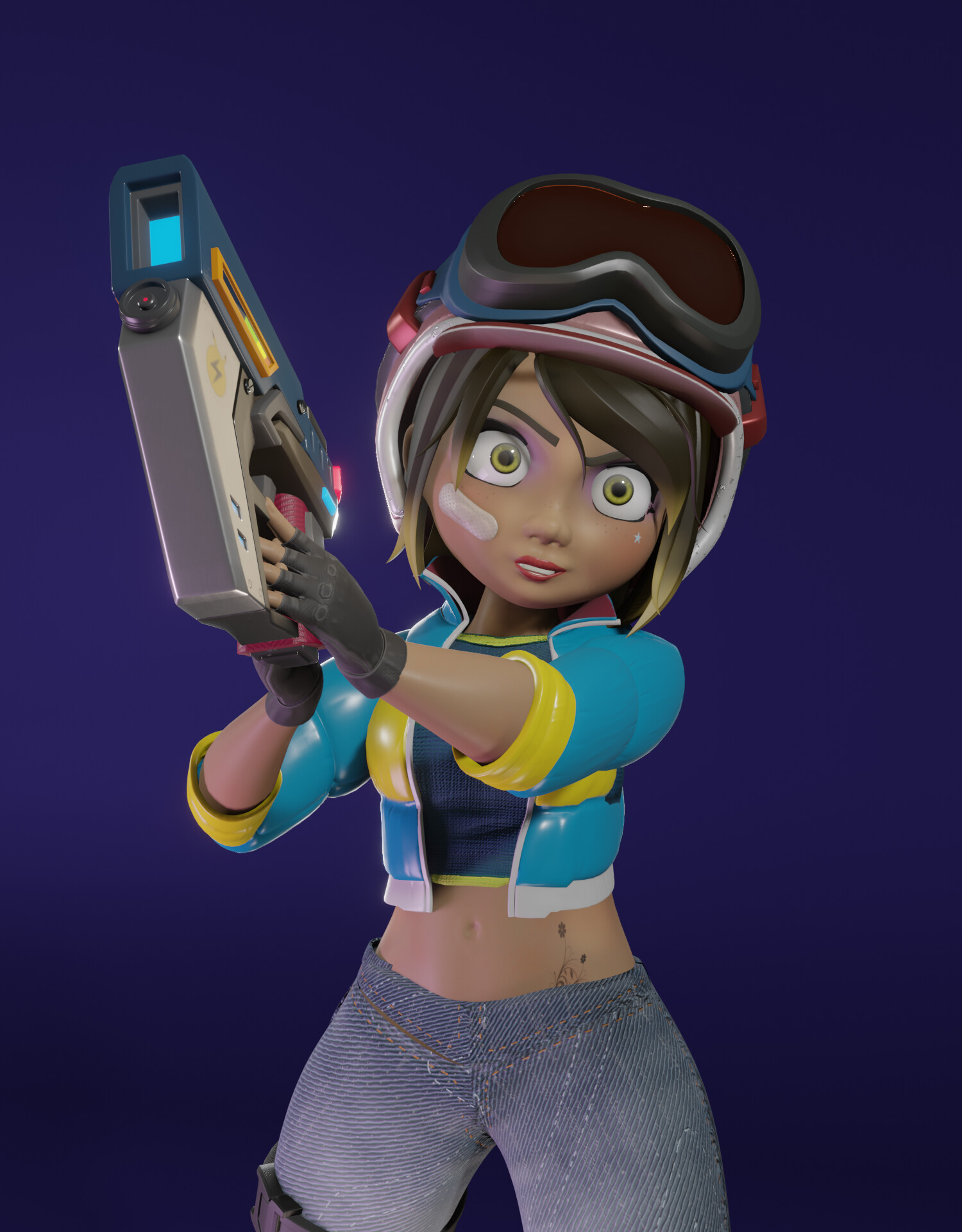 ArtStation - 3D Character for videogames - Personal project