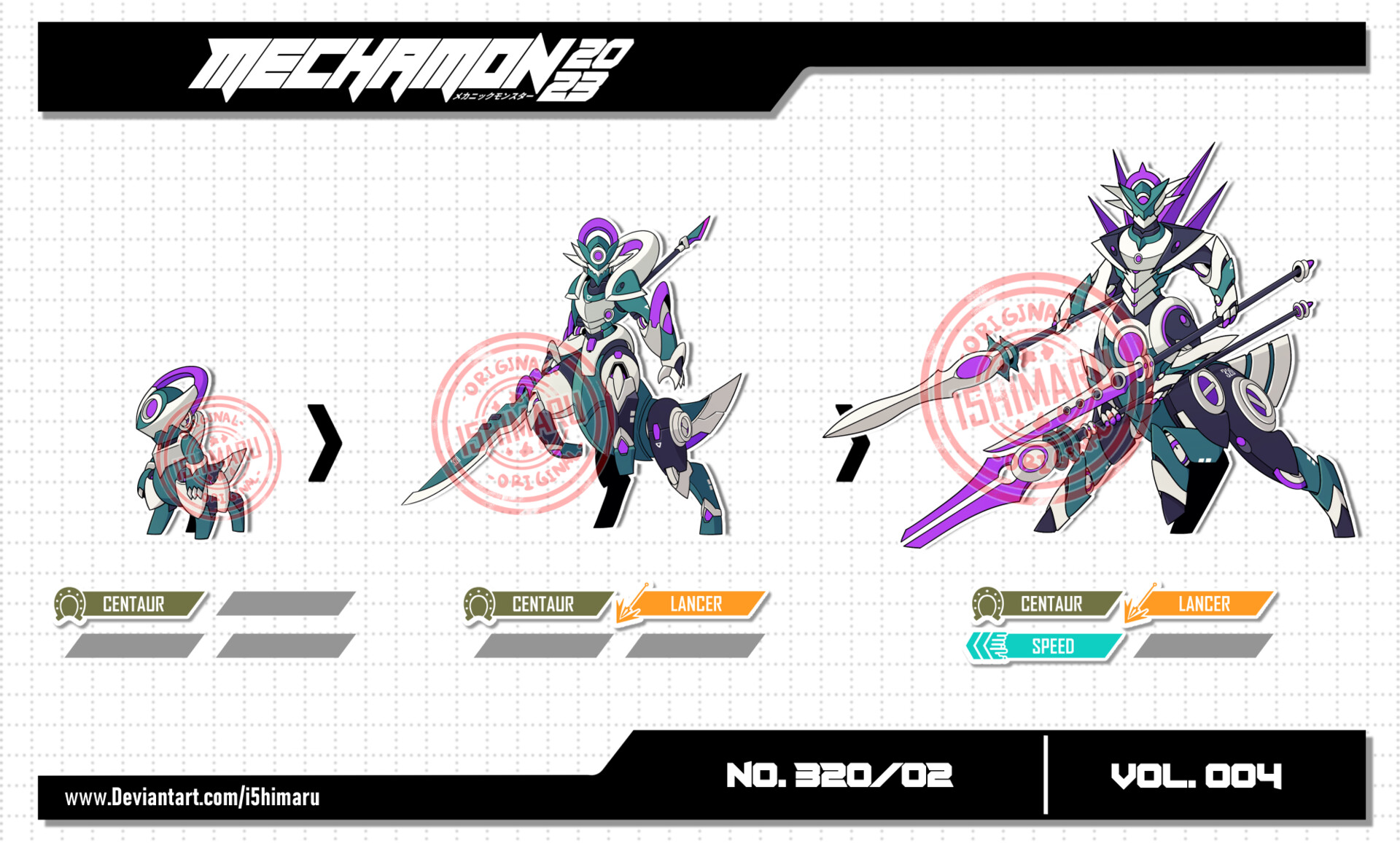 ArtStation - Mechamon NO.320/02 | VOL.004