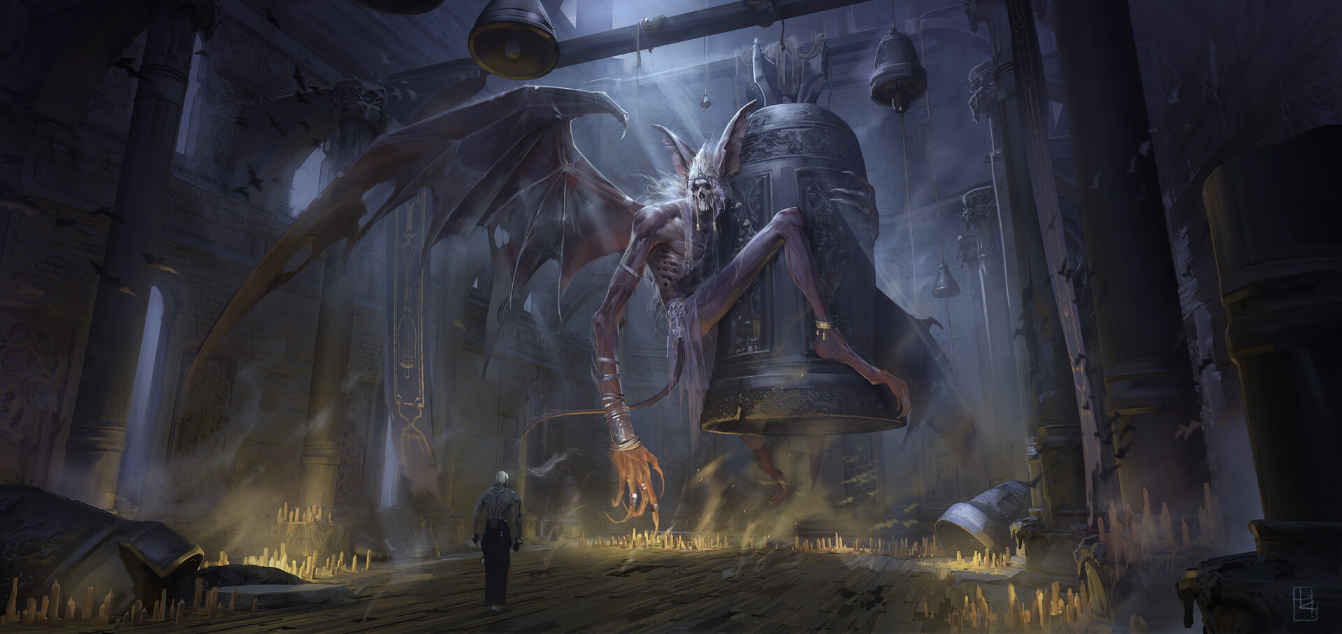 Lord Bat by Dmitry Dalnev : r/ImaginaryMonsters