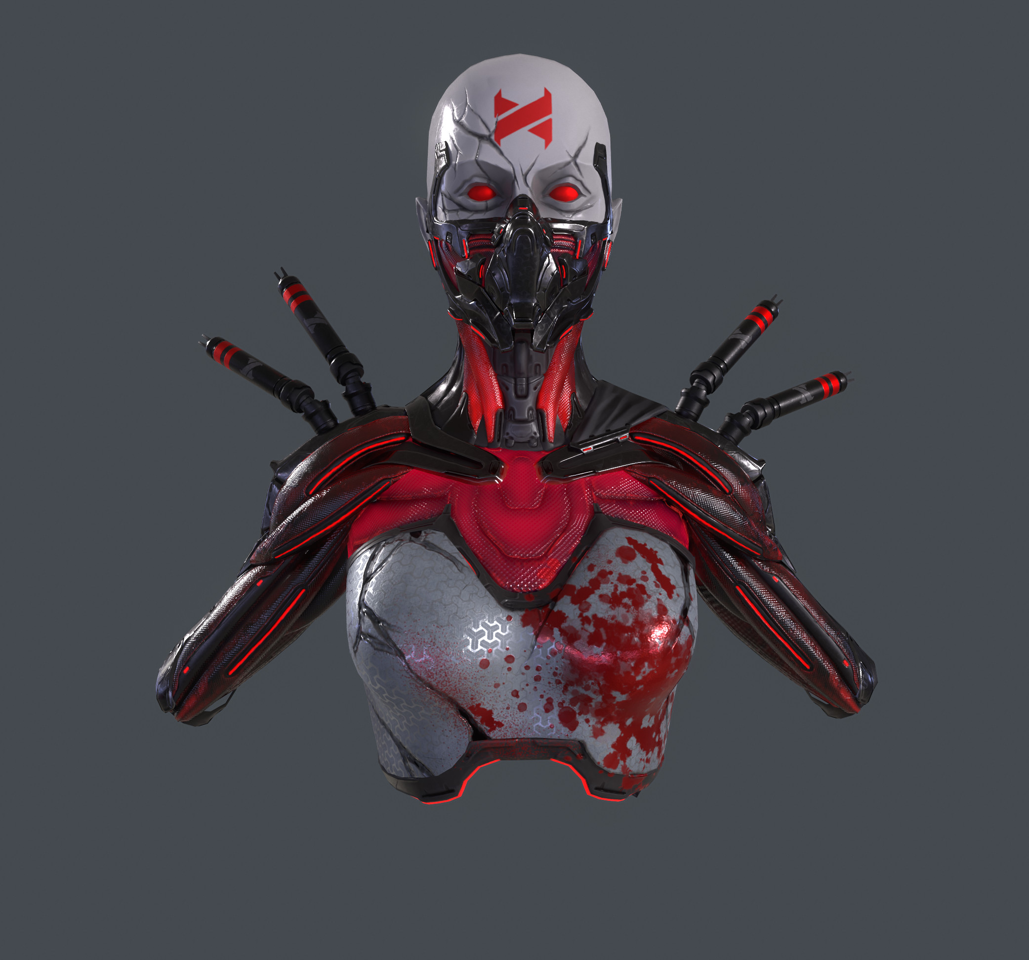 Kris Olak - Ghost Runner fanart