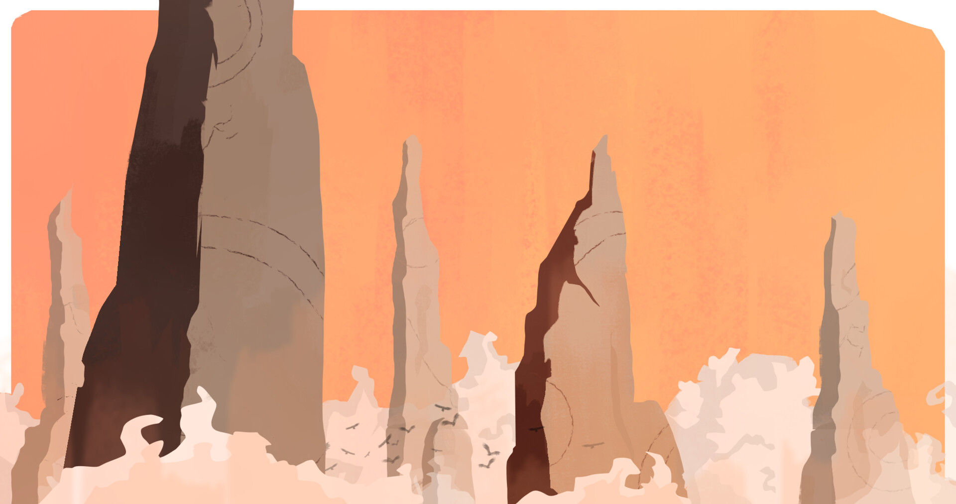 ArtStation - Rock Towers