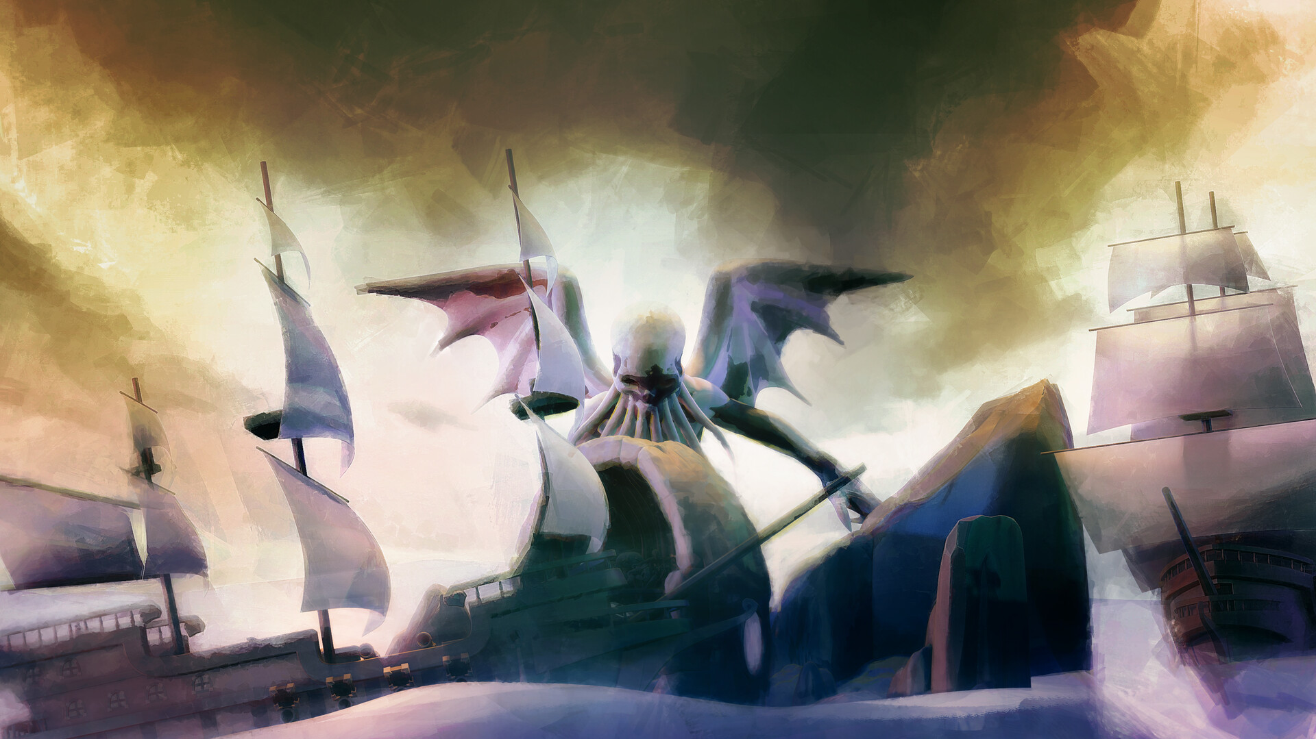 ArtStation - Cthulhu's Temple