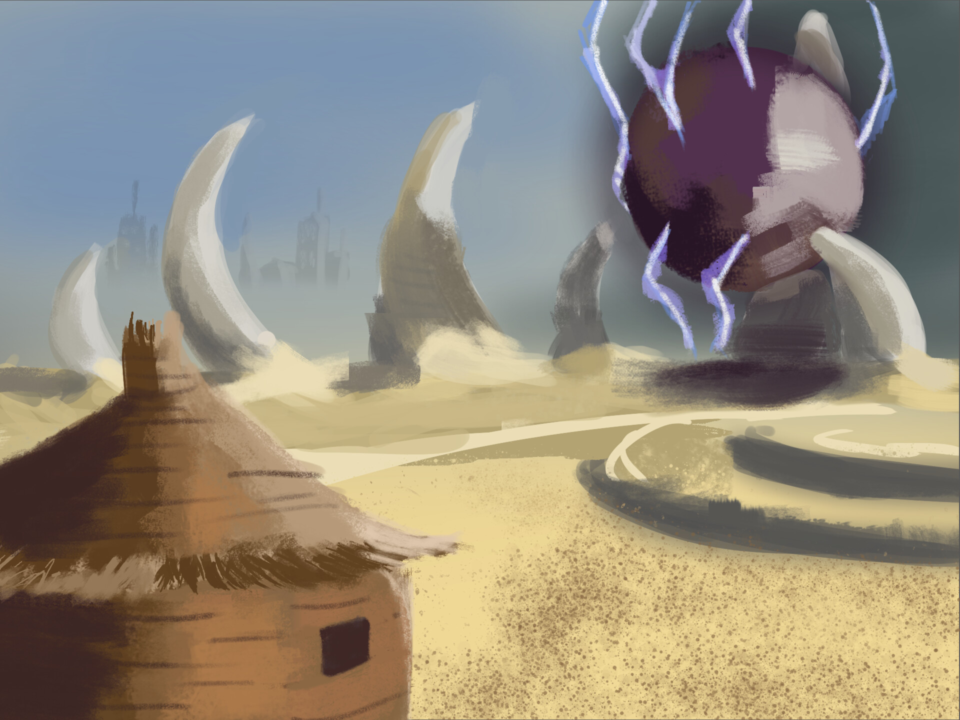 ArtStation - The Desert Orb