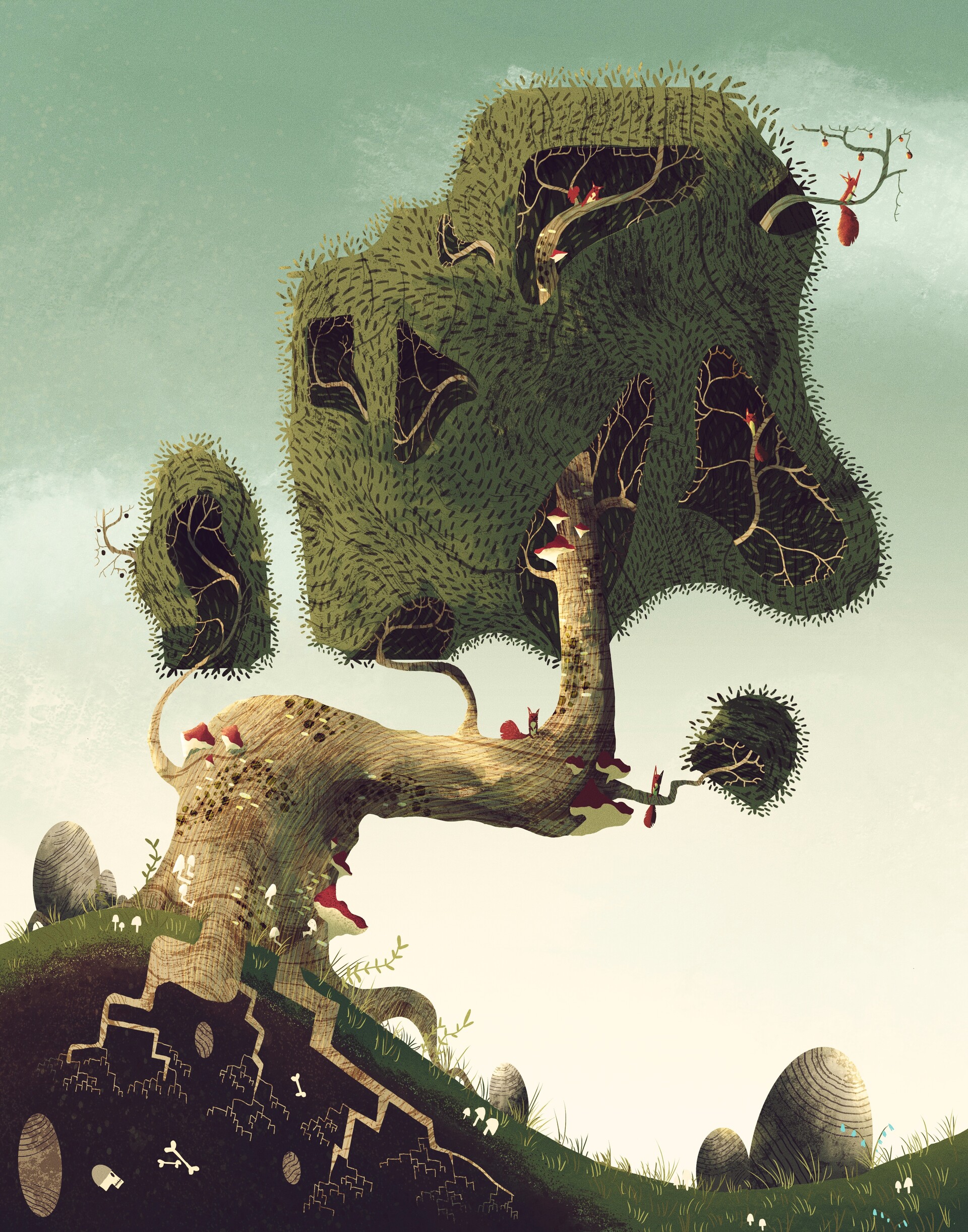 ArtStation - Namoo tree