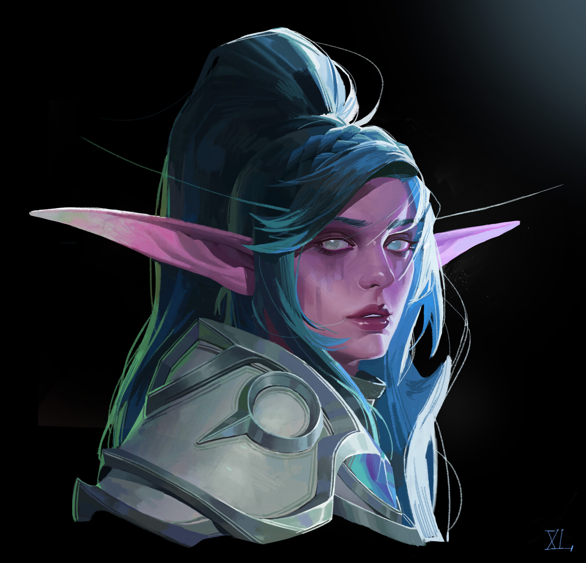 ArtStation - "Illidan, we need your help."-------Tyrande