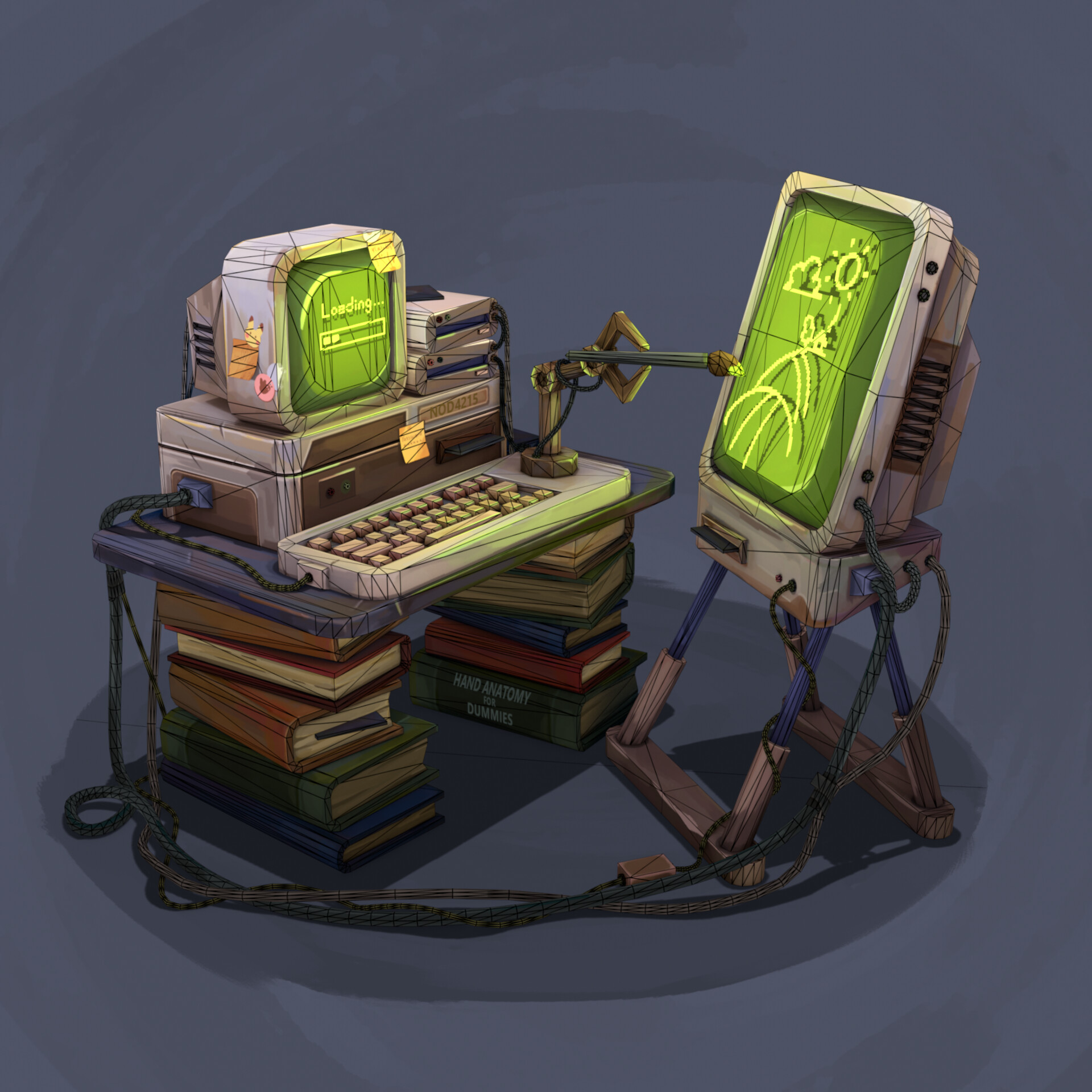 3d computer artwork
