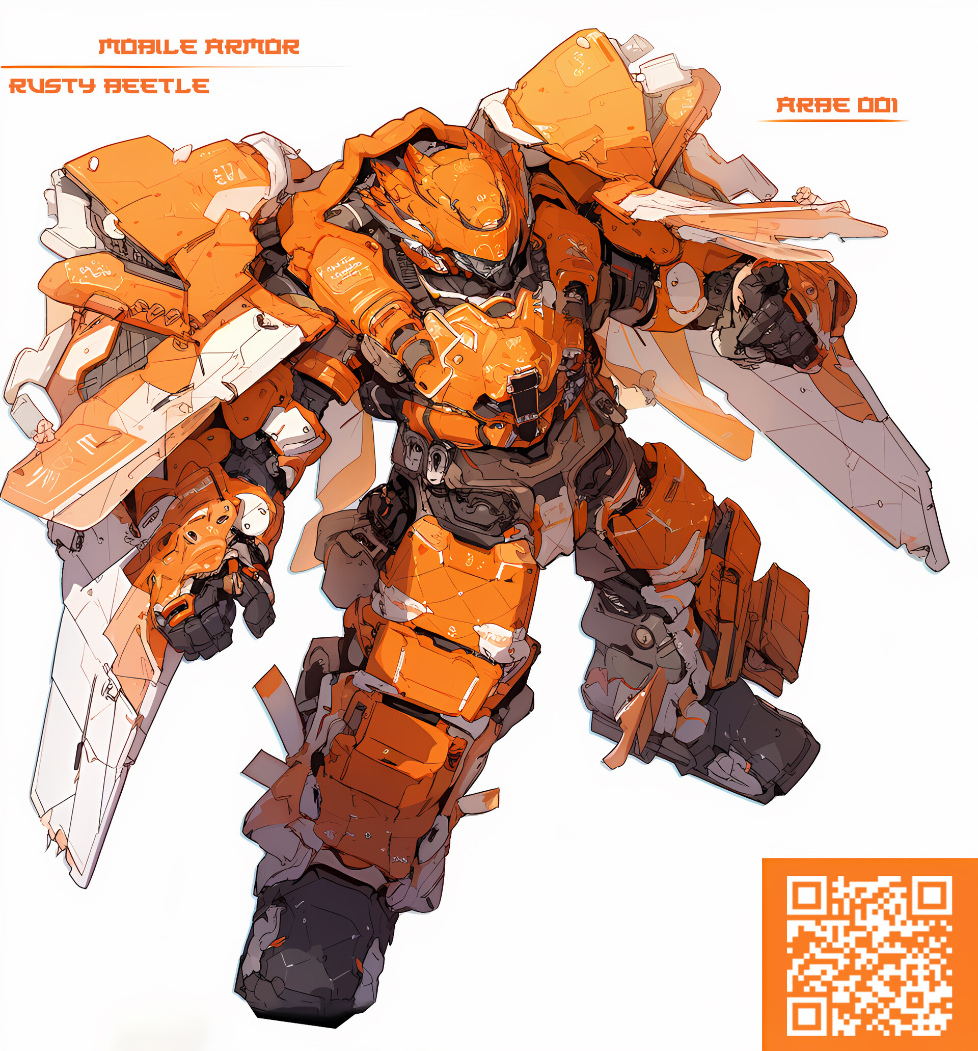 ArtStation - Mobile Armor - Rusty Beetle
