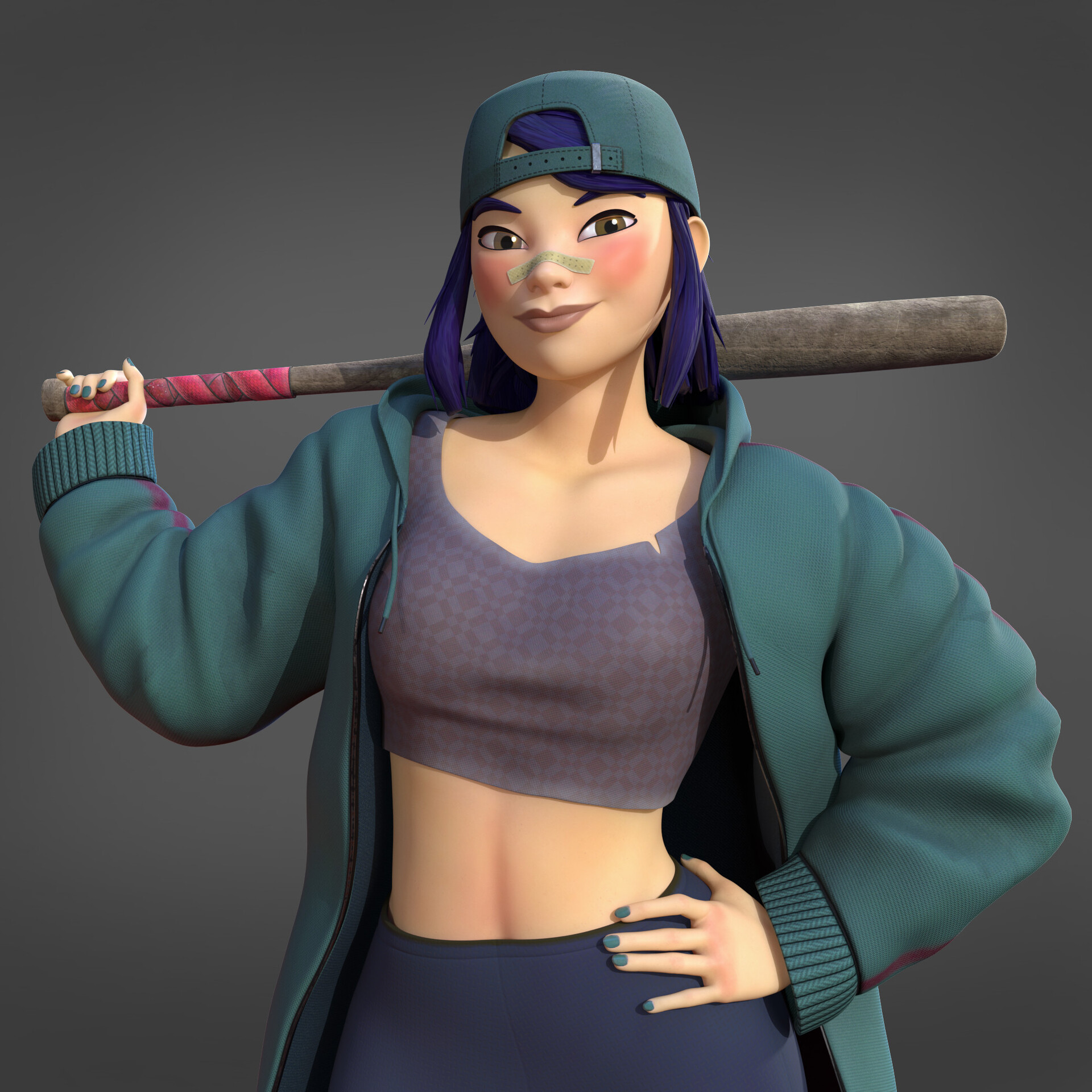 ArtStation - Modern Mulan