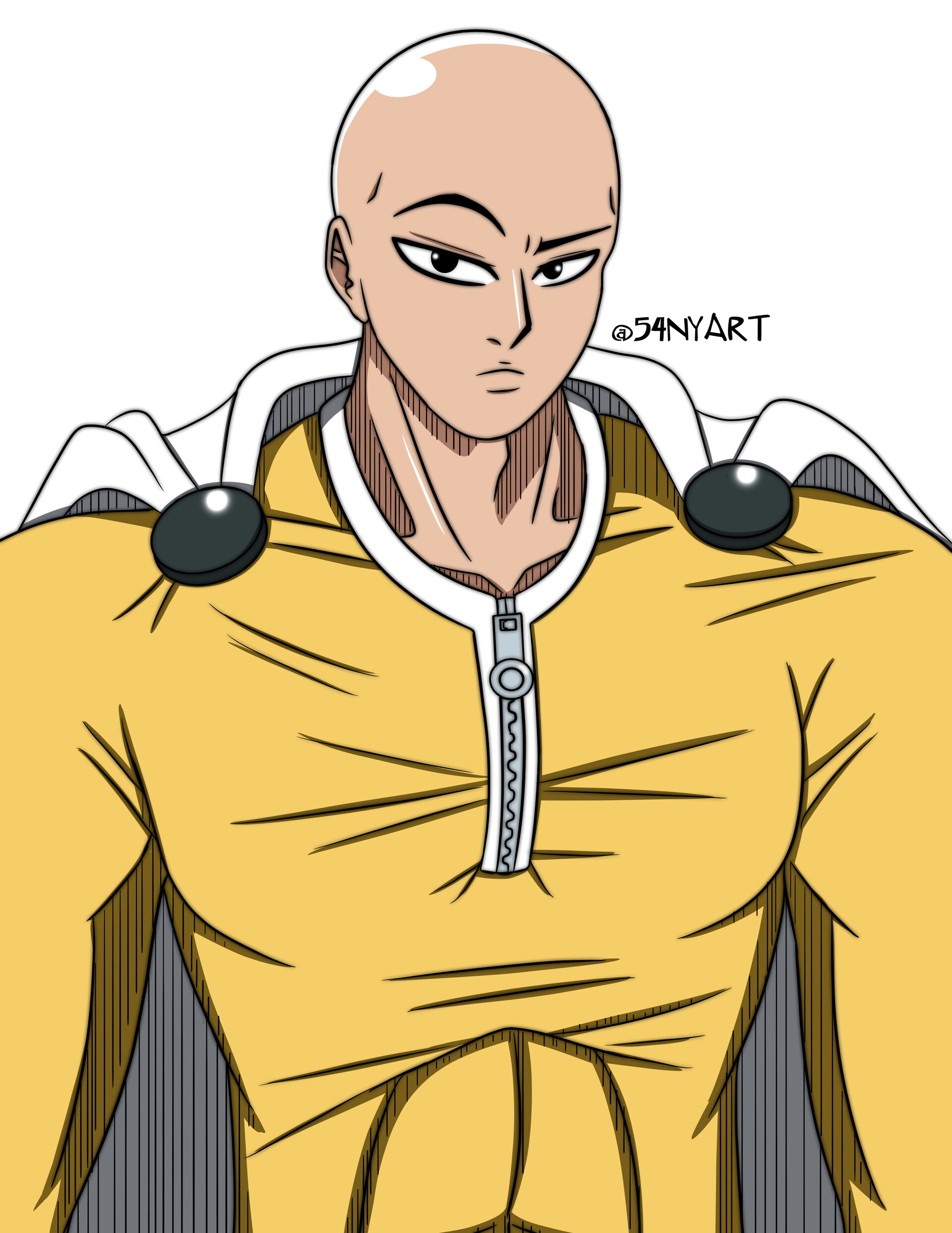 ArtStation - Saitama from One-Punch Man