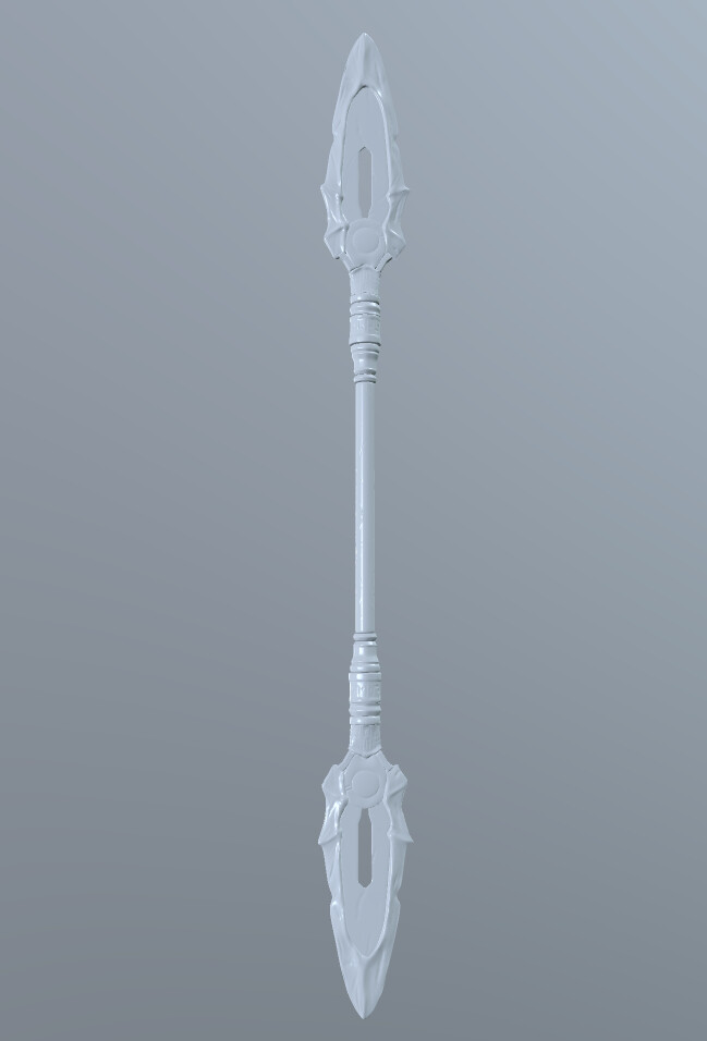 ArtStation - Spear 3D model Study