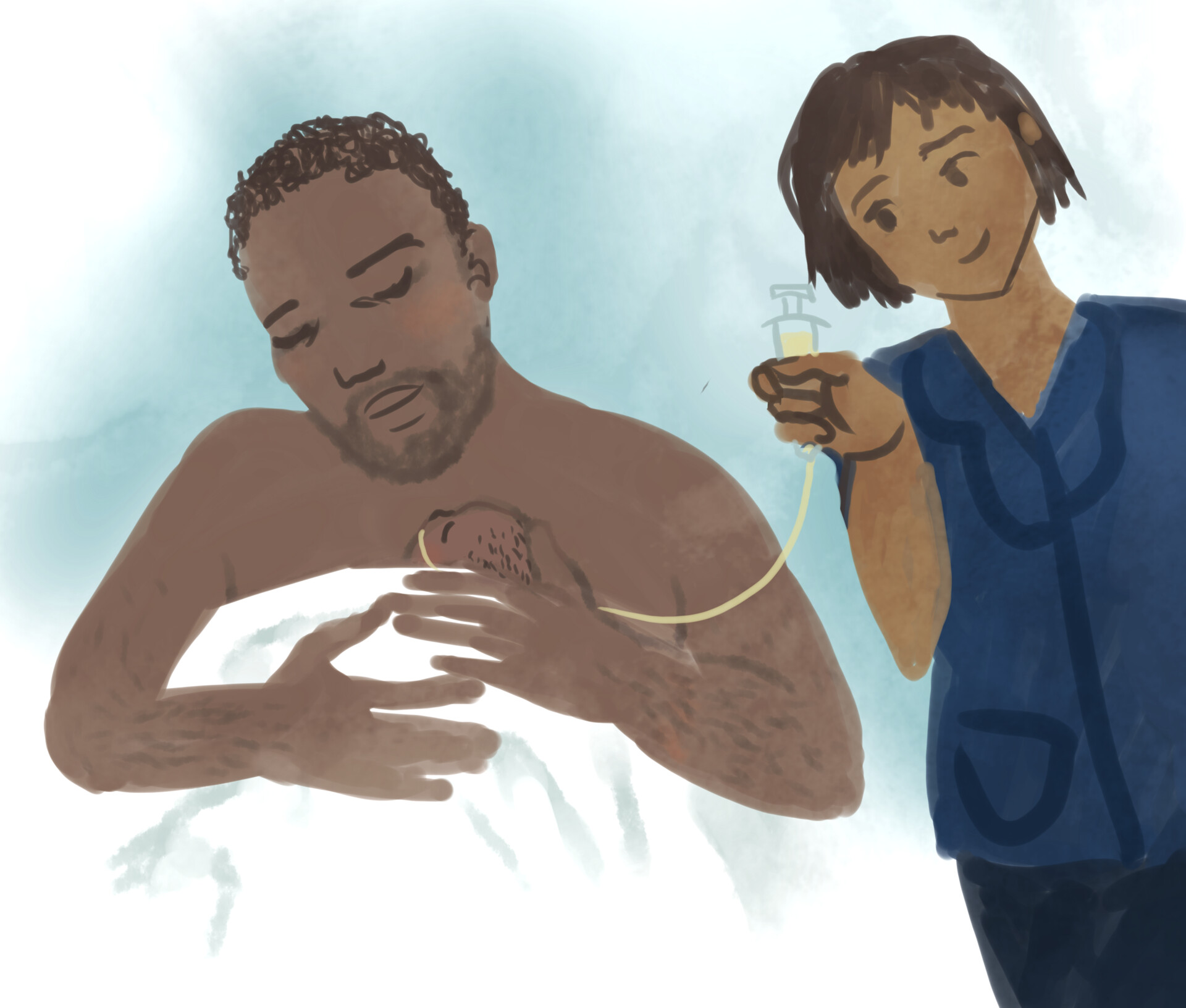 ArtStation - NICU Parent Information Illustrations