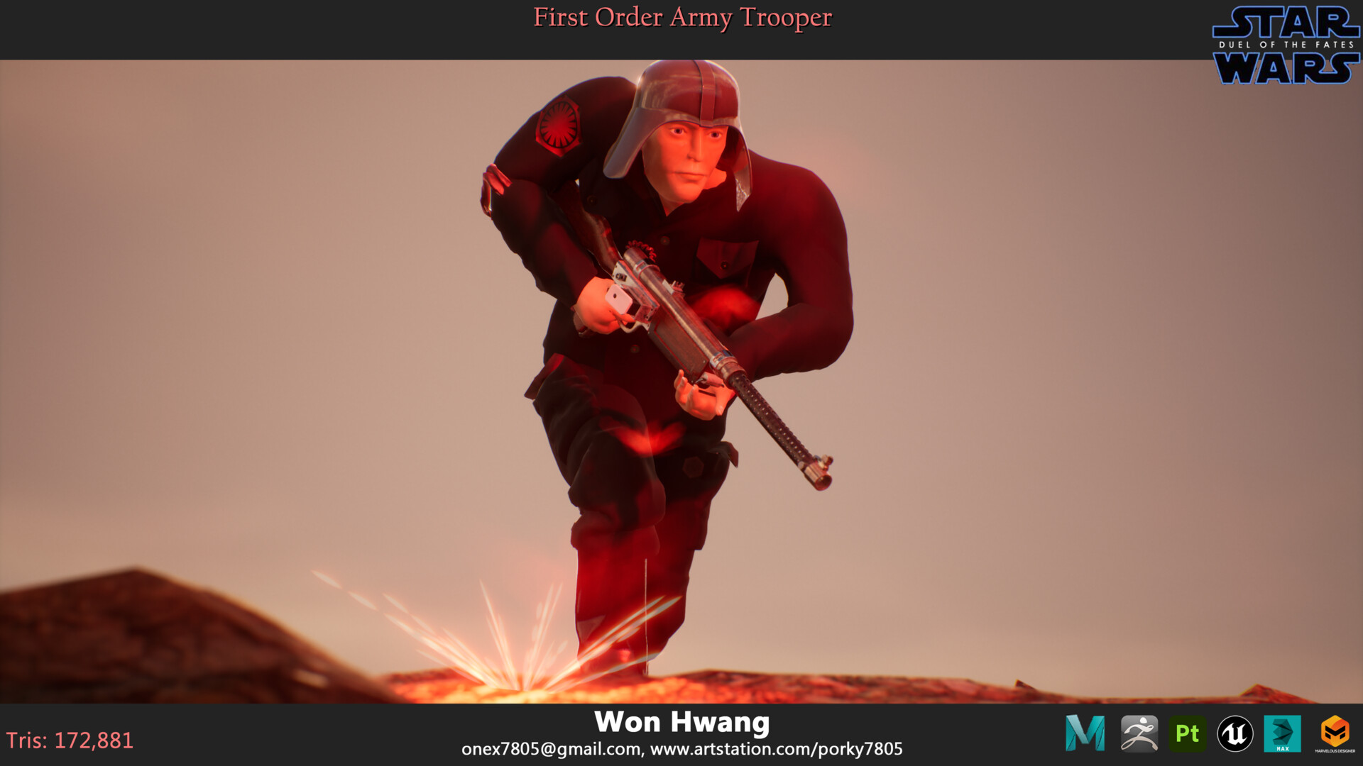 Won Hwang - FAN DESIGN: Star Wars First Order Army Trooper
