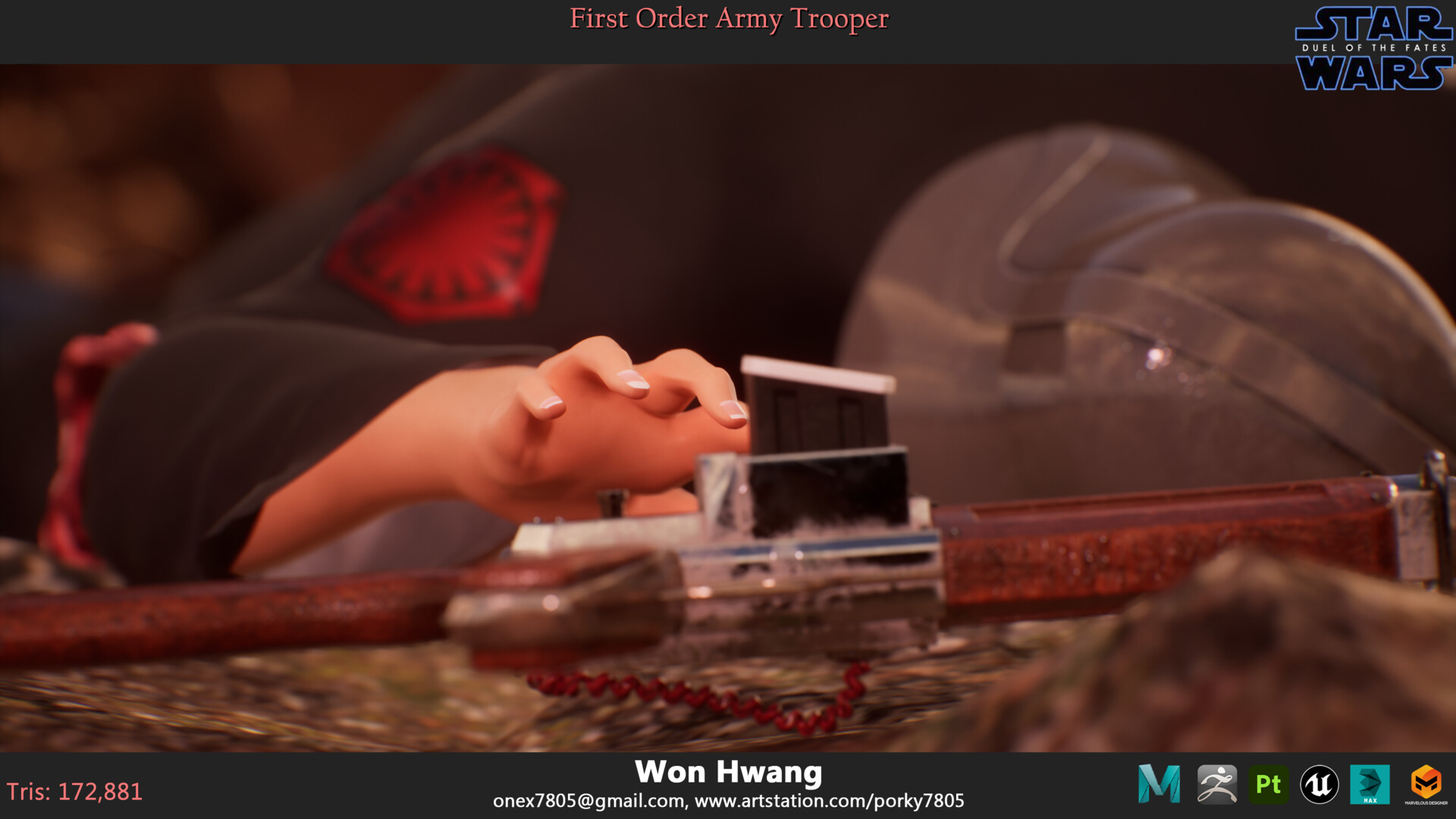 Won Hwang - FAN DESIGN: Star Wars First Order Army Trooper