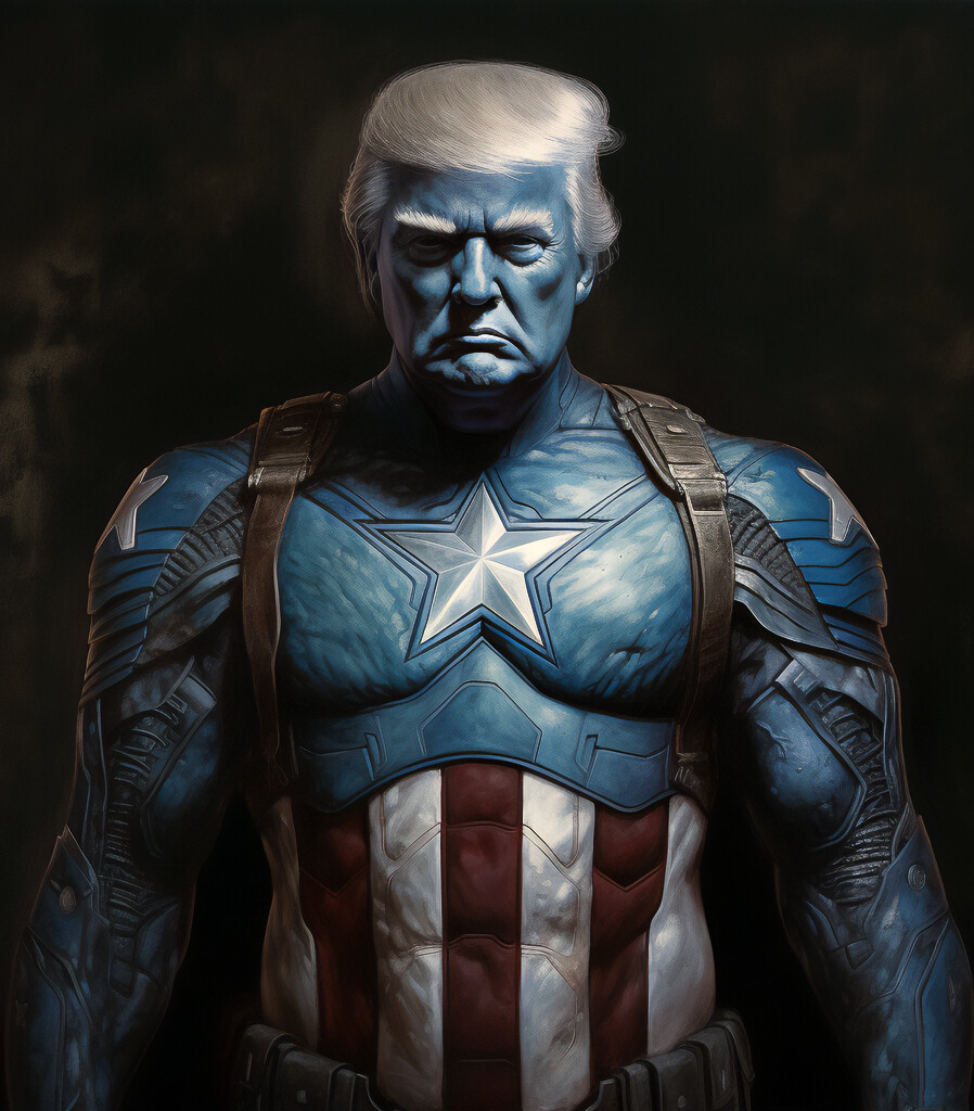 ArtStation - Captain Donald "AMERICA" Trump