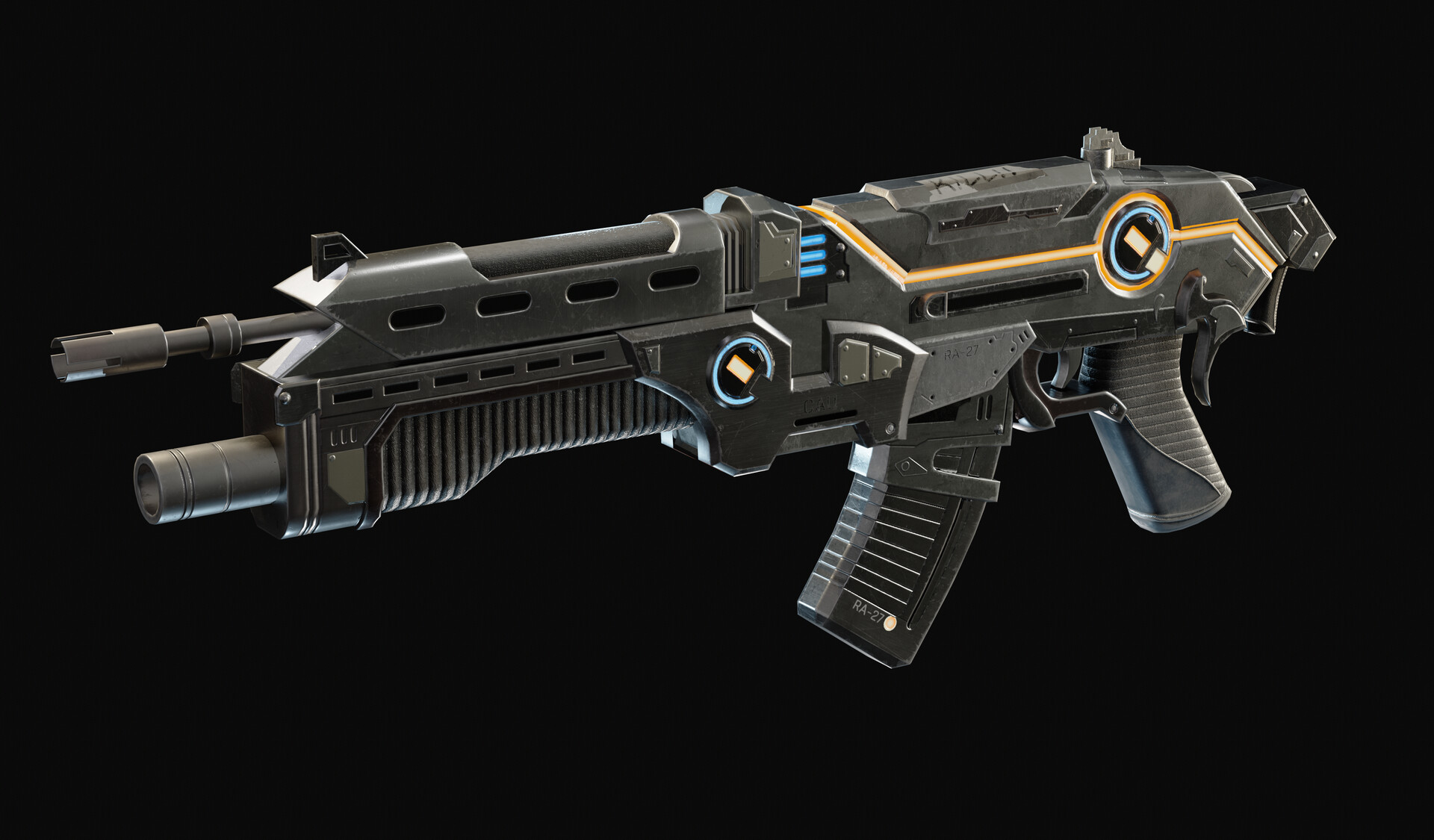 ArtStation - Sci-Fi Gun