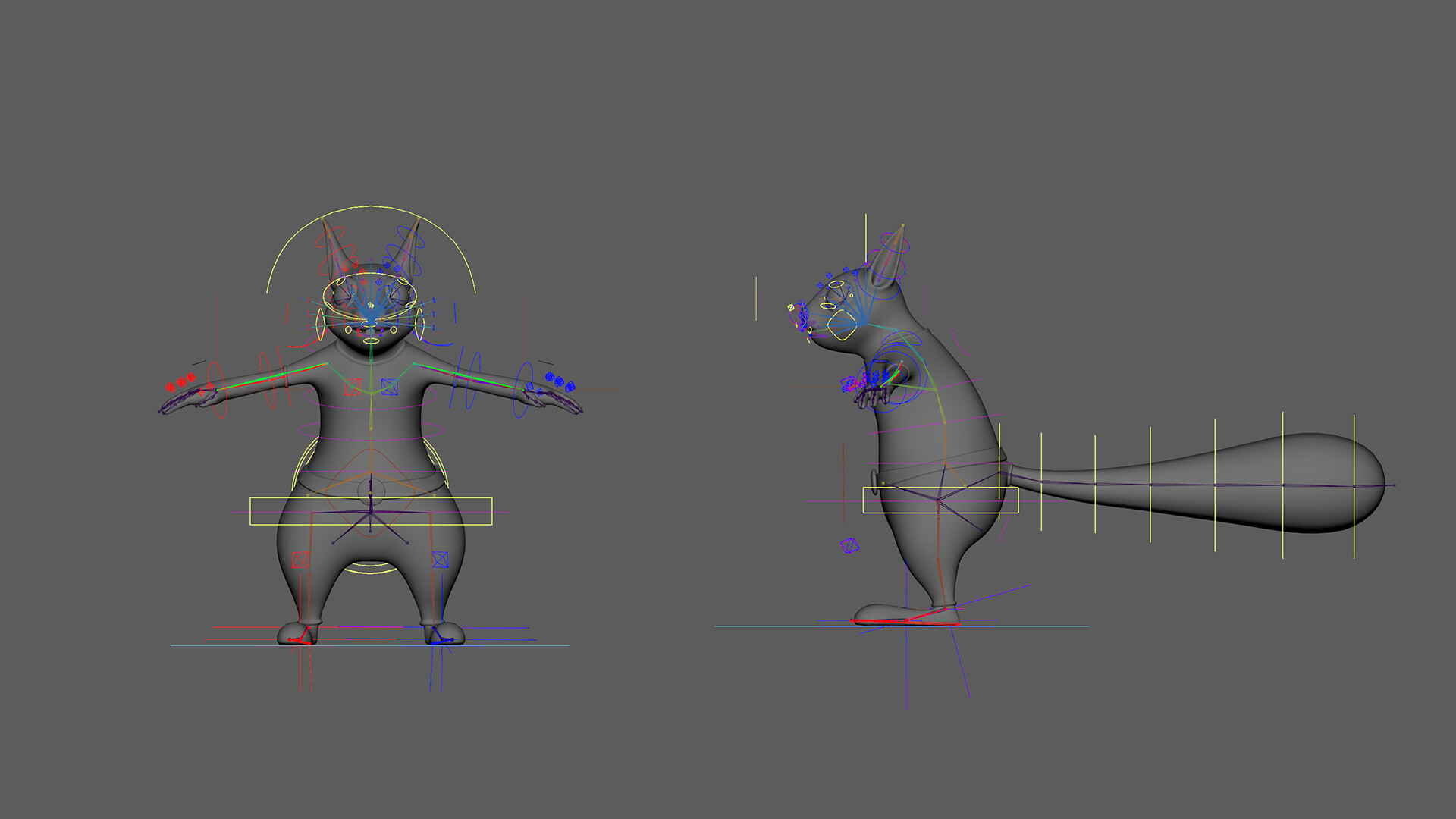 ArtStation - N'hut rigging