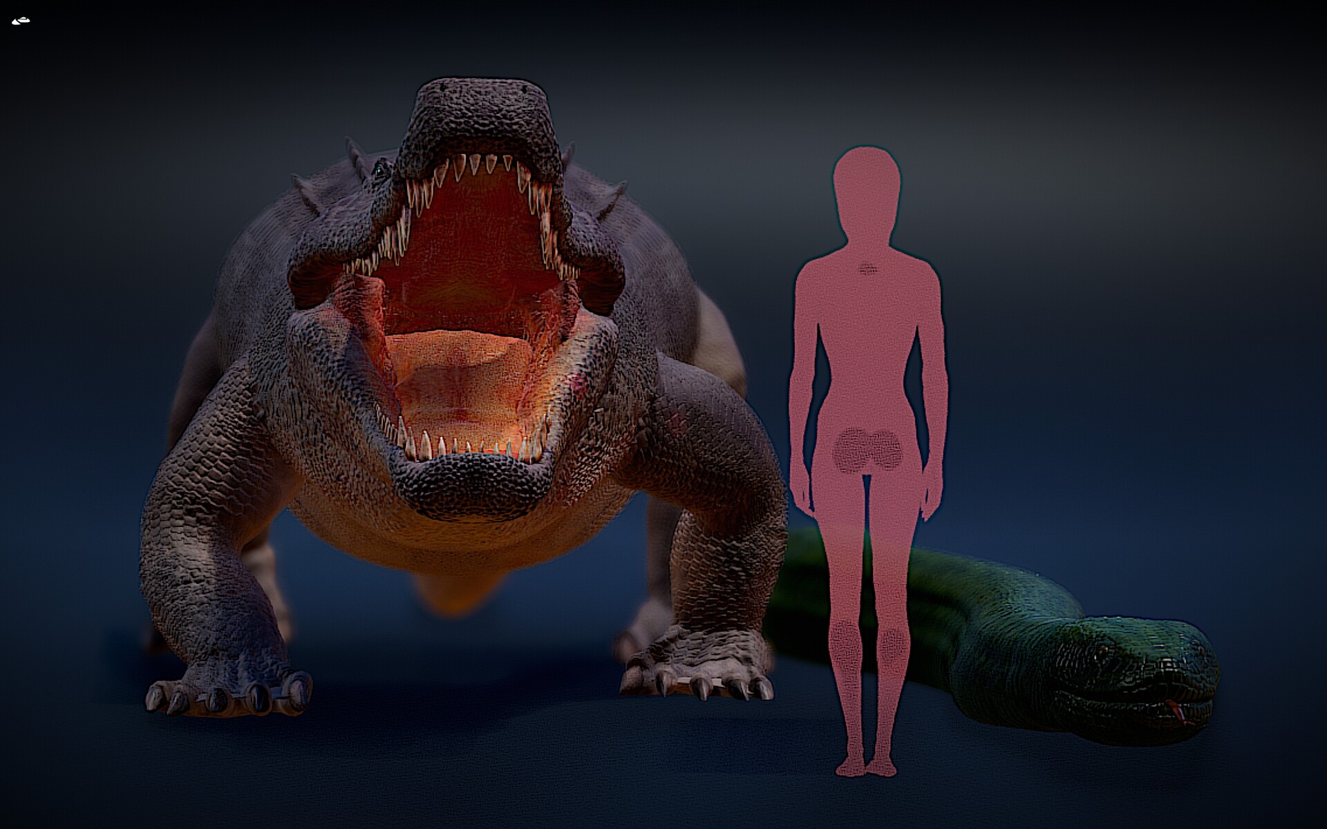 Darko Lončar - Largest ever crocodilian and snake. Deinosuchus and ...