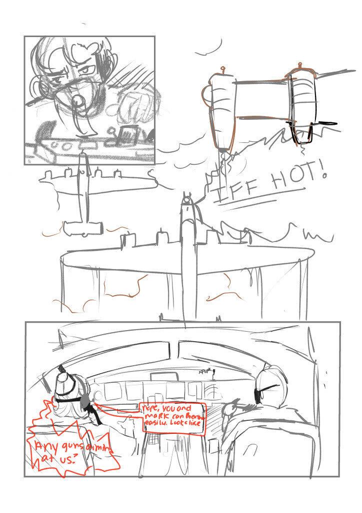 ArtStation - IRON WING PLANNING PAGES