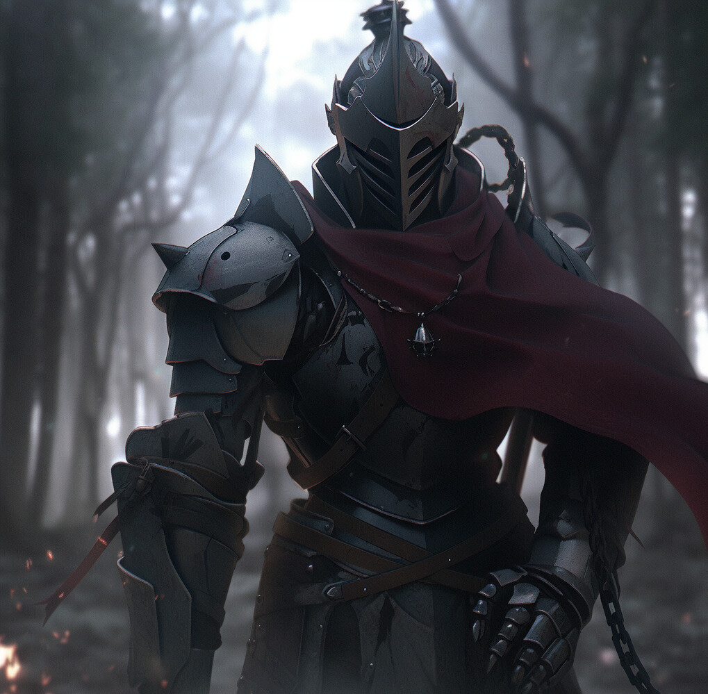 ArtStation - Skullslayer Leader of the Dark Knight Crusaders