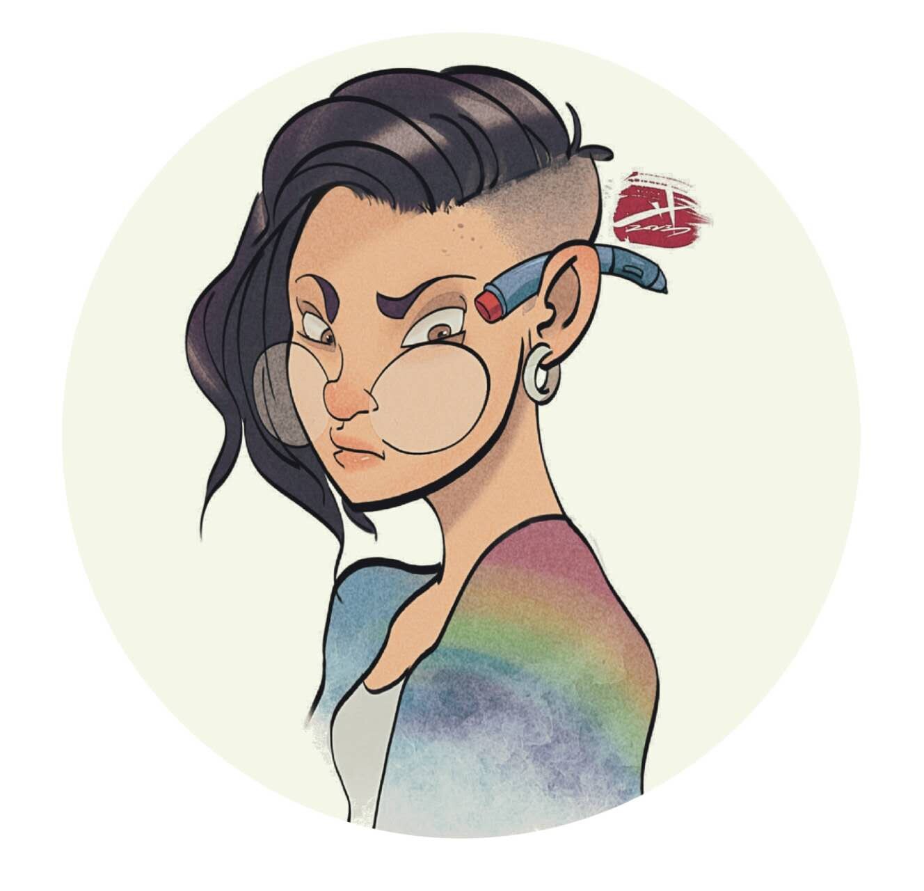 ArtStation - new haircut