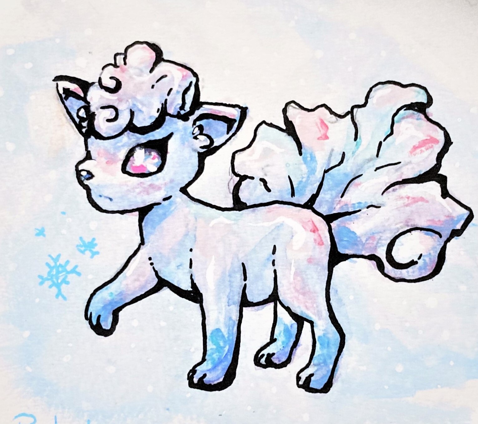 ArtStation - Alolan Vulpix