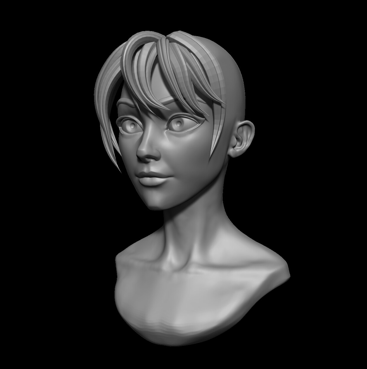 ArtStation - Zbrush Sculpting Practice - Stylized character