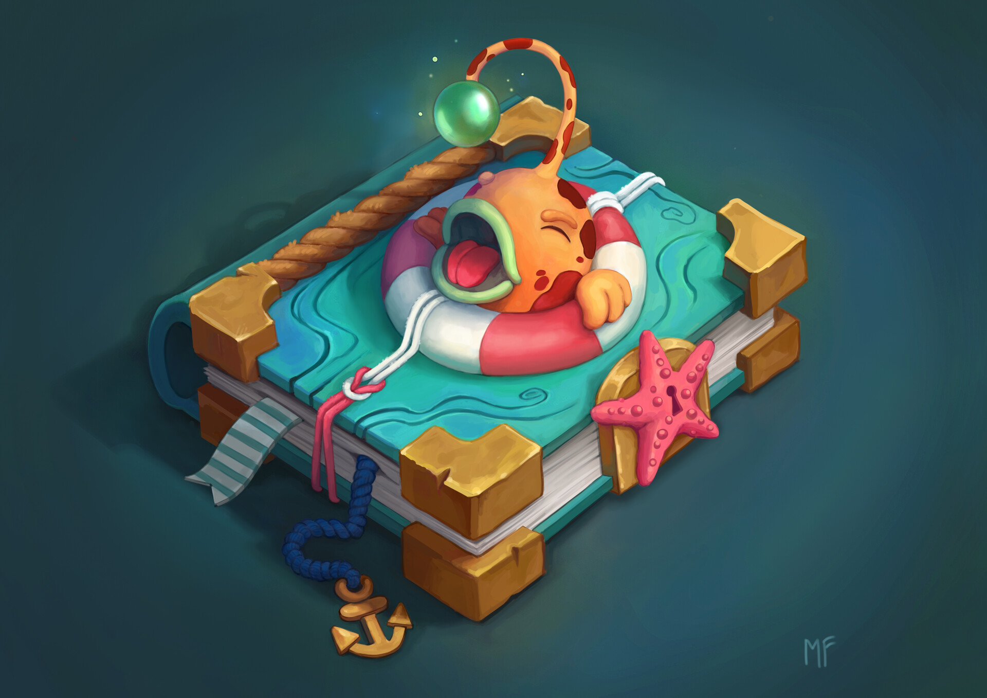 ArtStation - Magic book